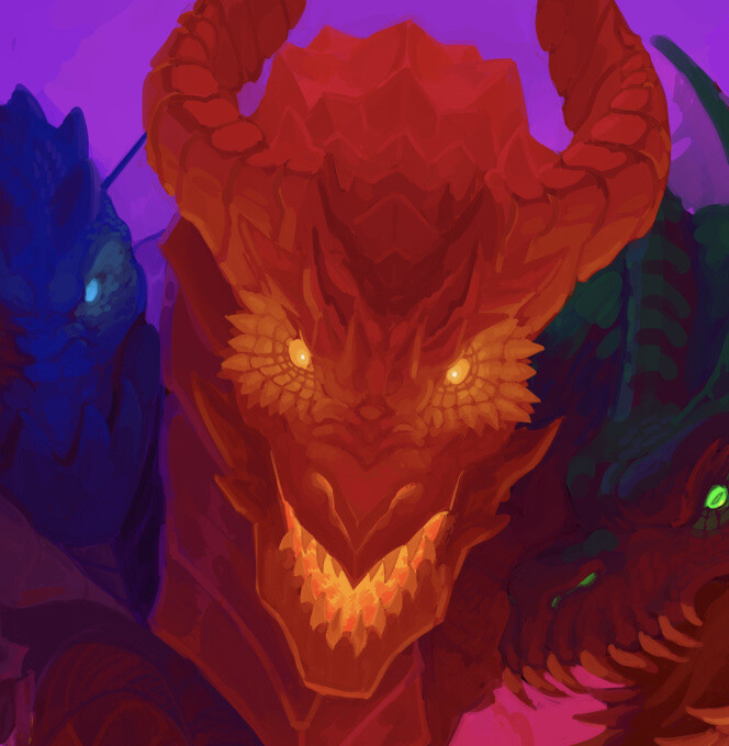 ArtStation - Unfinished Tiamat