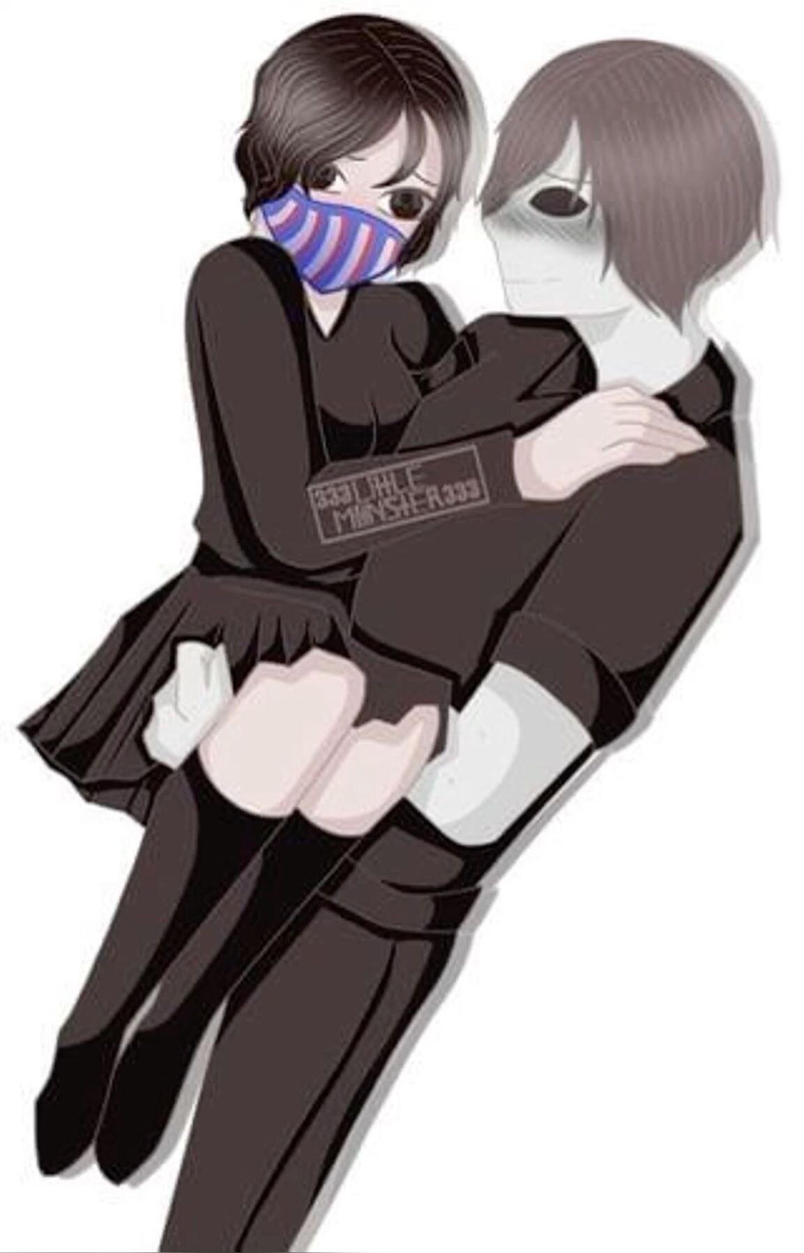 ArtStation - Creepypasta 26: Ashlynn x Eyeless Jack 3