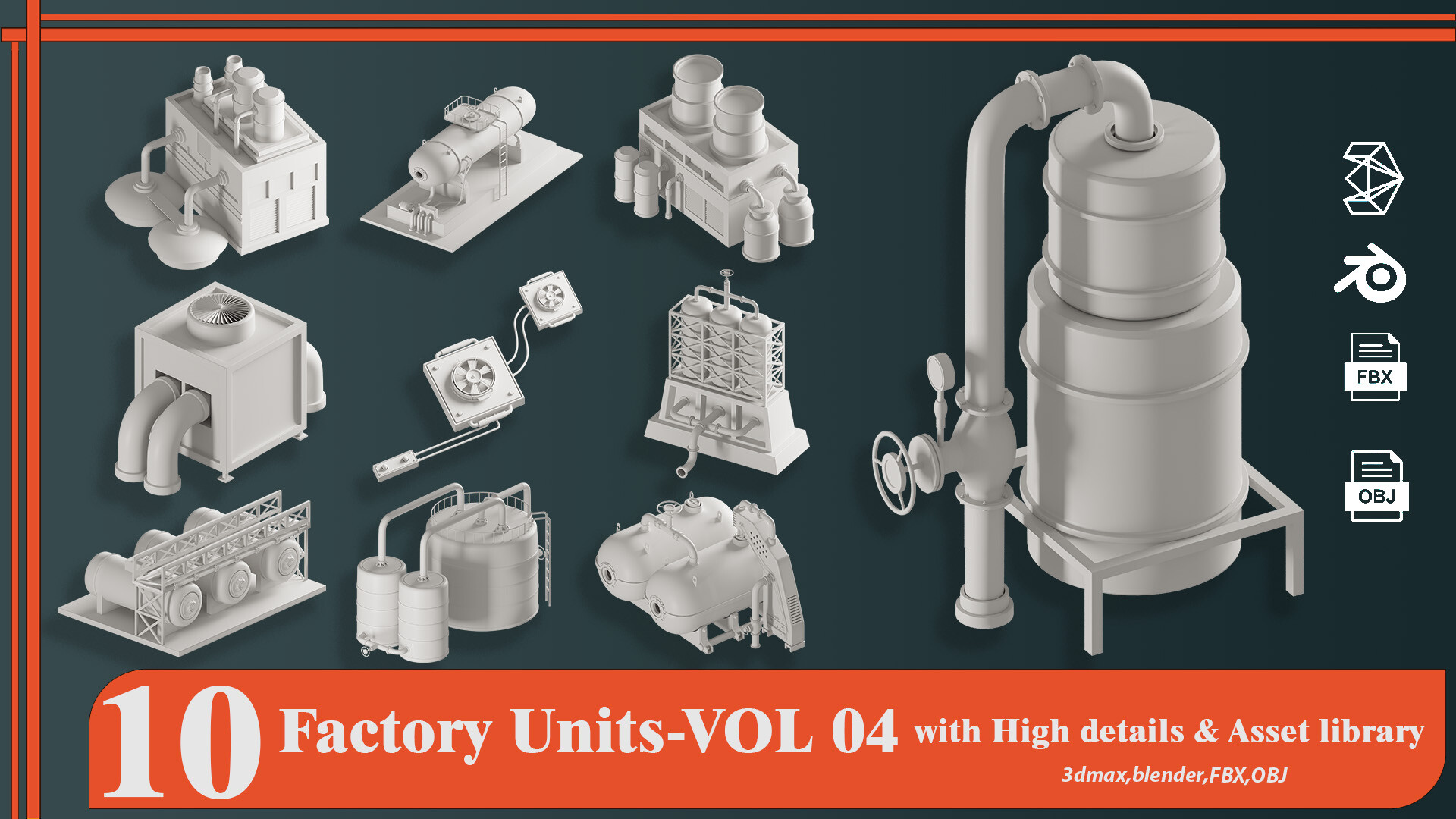 ArtStation - Factory Units VOL-04
