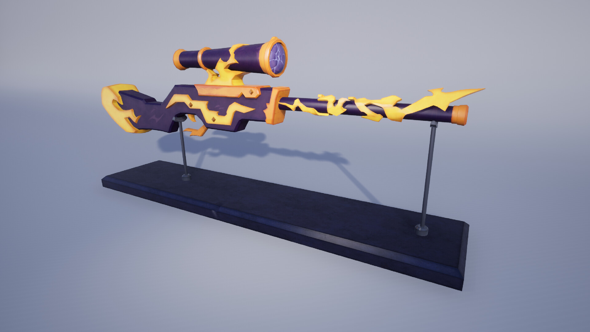 ArtStation - Stylized Lightning Sniper