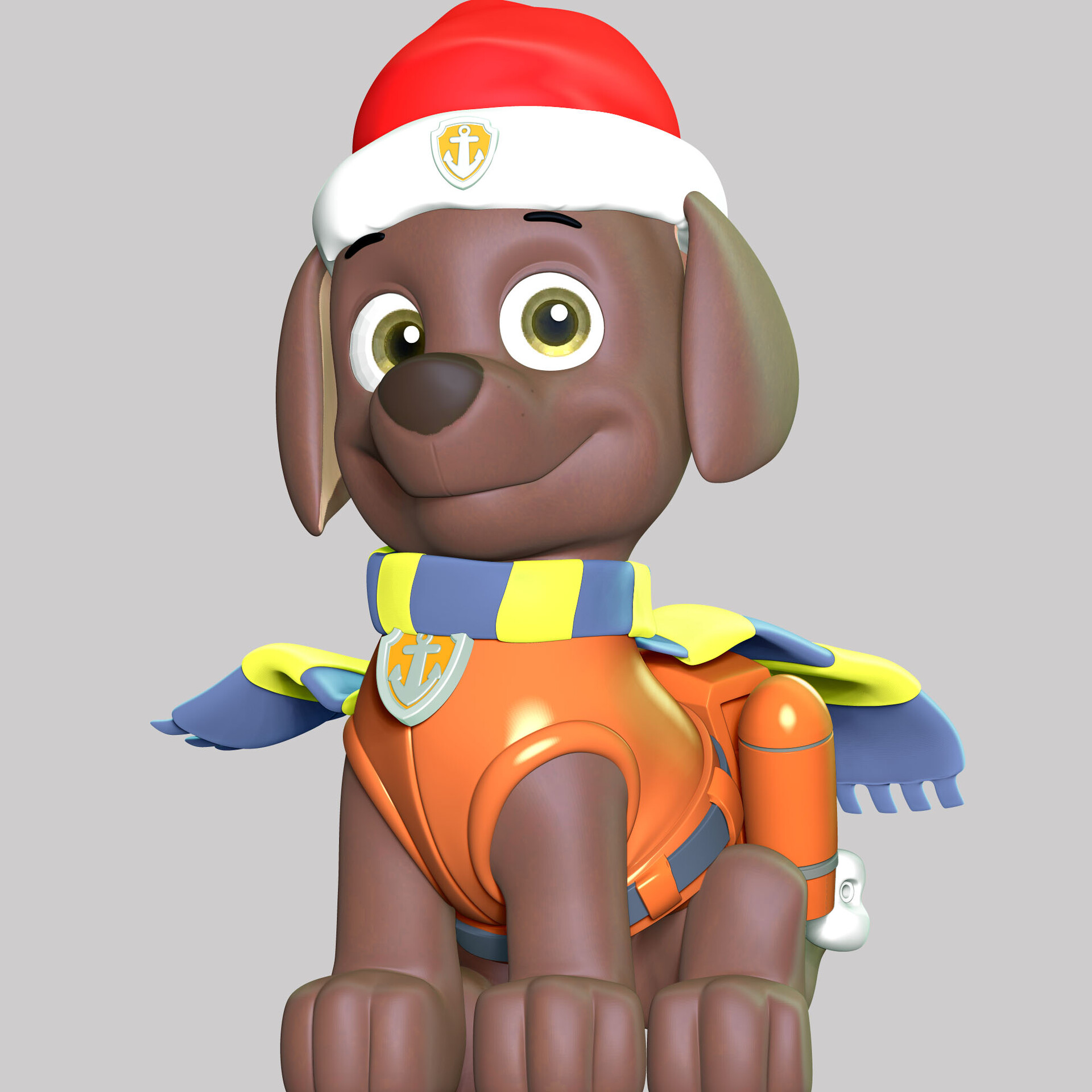 ArtStation - Zuma Christmas - Paw Patrol