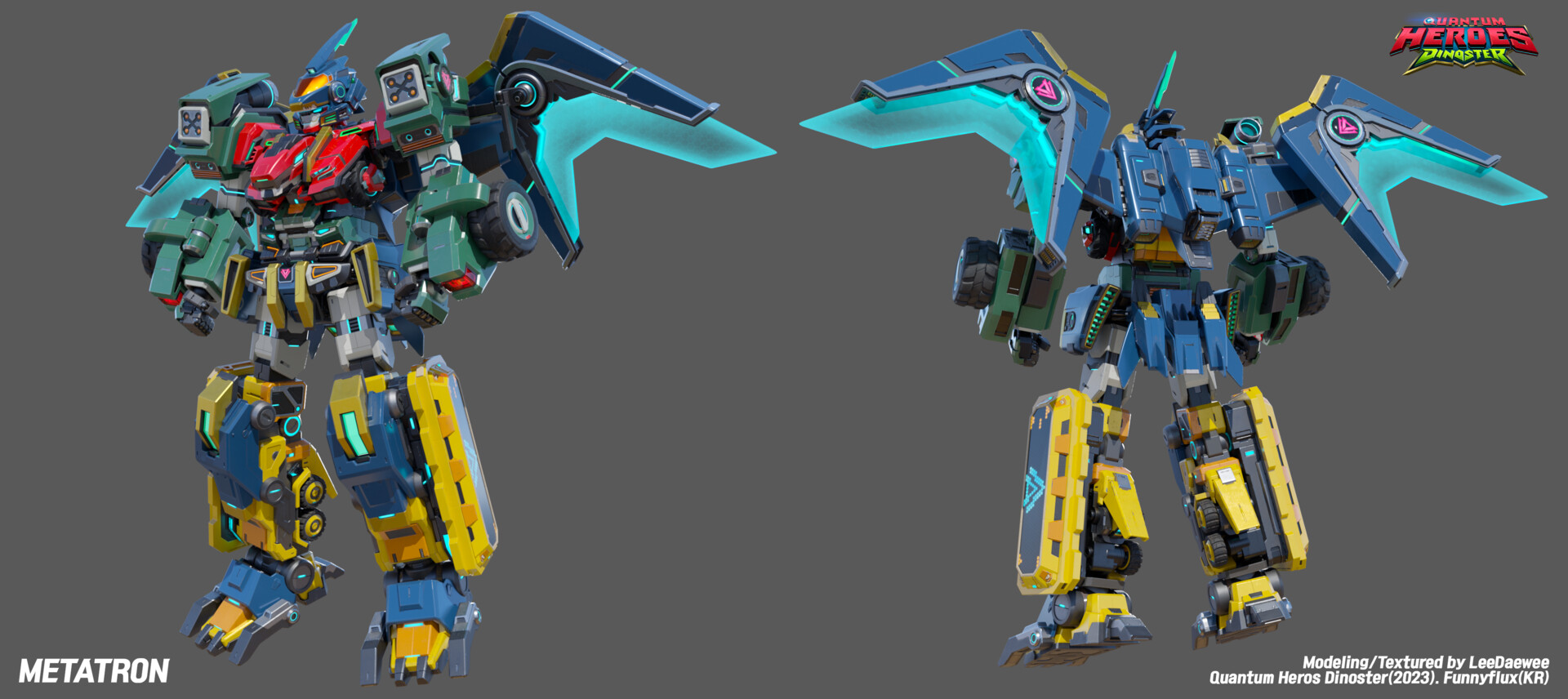 David Lee - QuantumHeros Dinoster - METATRON