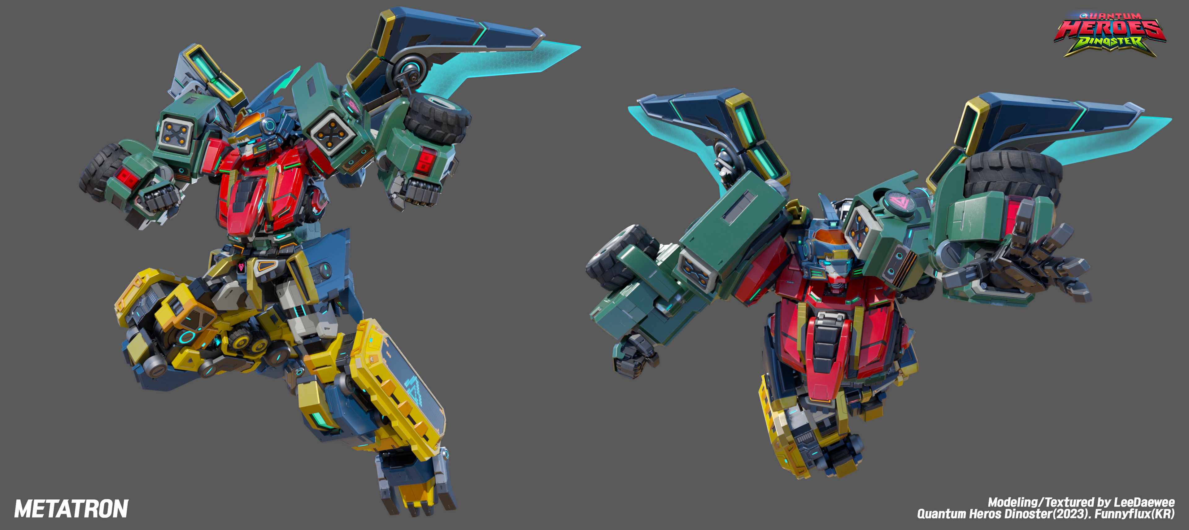 Lee Daewee - QuantumHeros Dinoster - METATRON