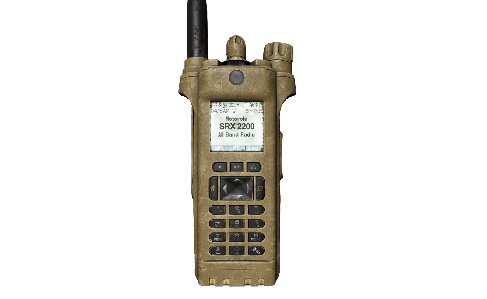 Julius Einstein - SRX-2200 Combat Radio.
