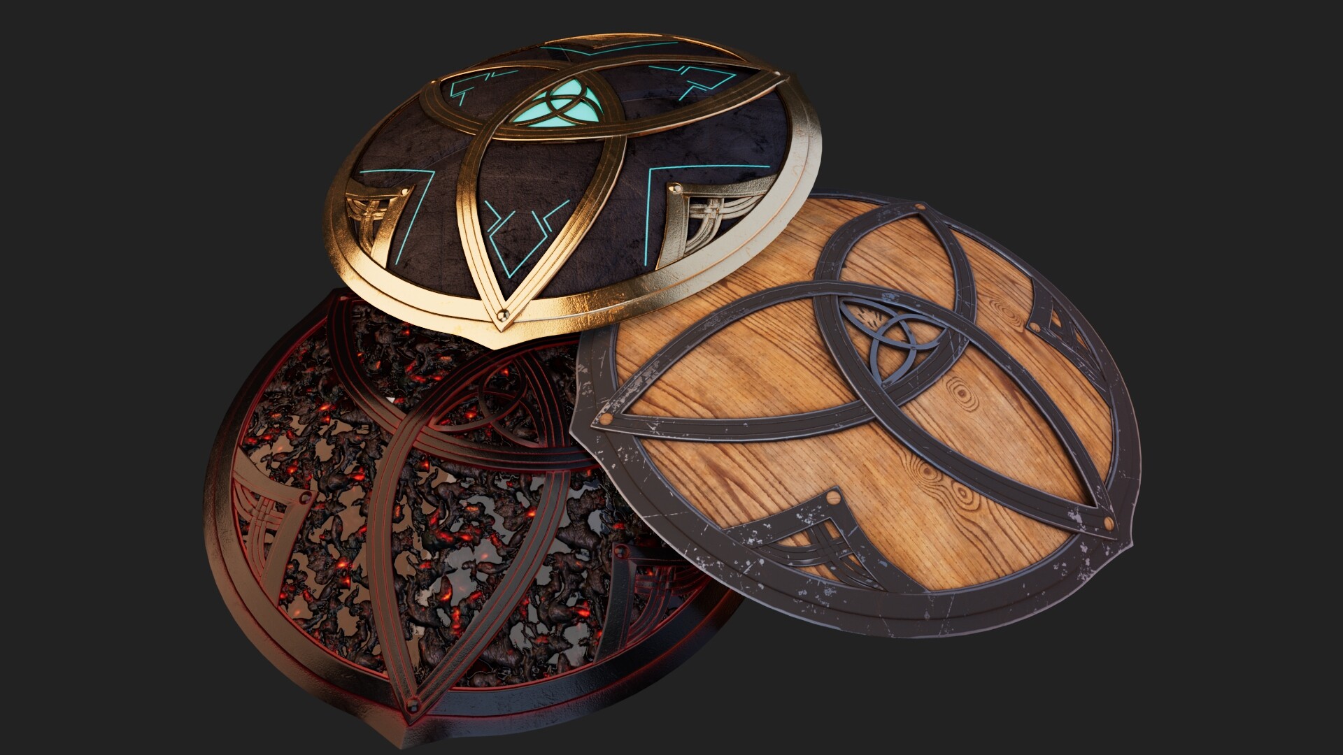ArtStation - Medieval Shields