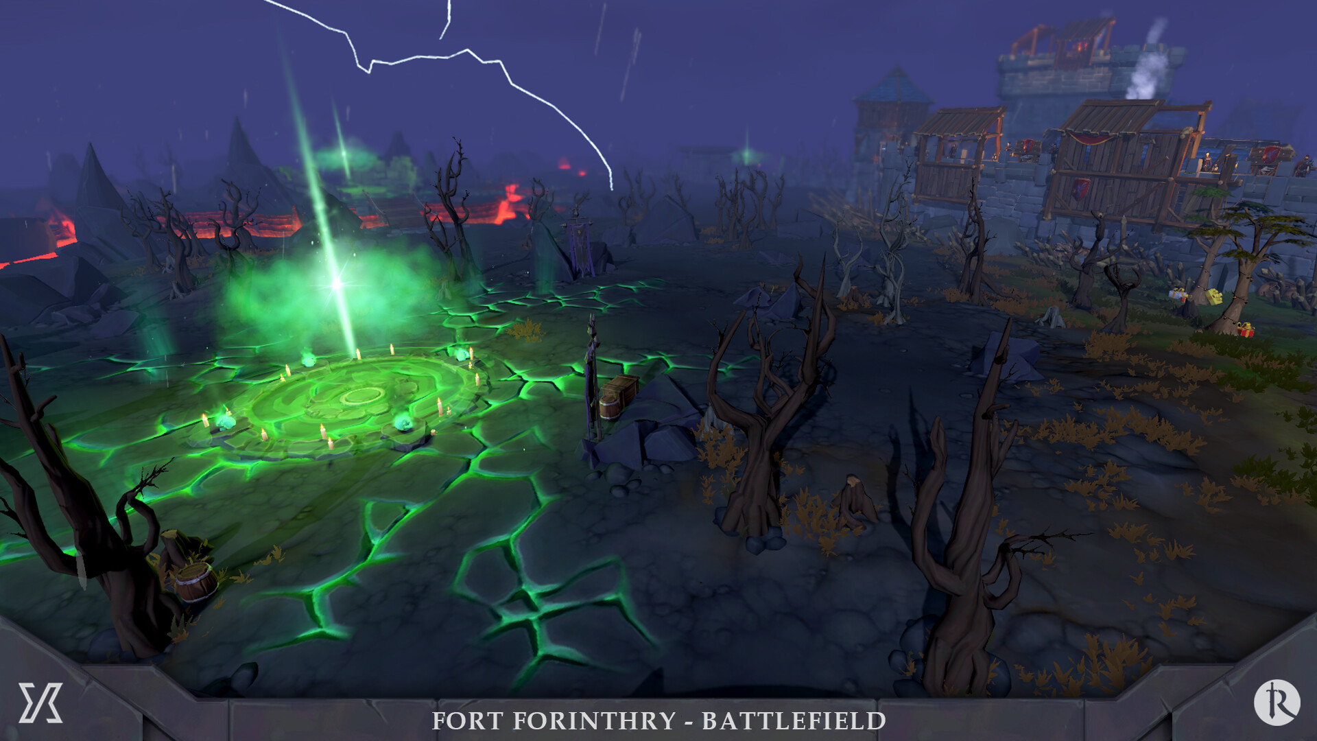 Jagex Games Studio - Environment Art - Fort Forinthry Battlefield