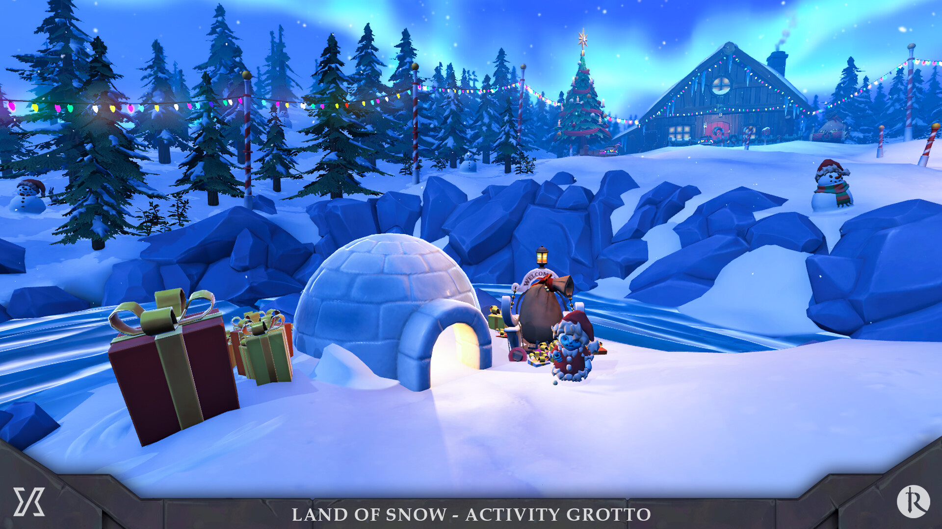 Jagex Games Studio - Environment Art - Santa's Lodge