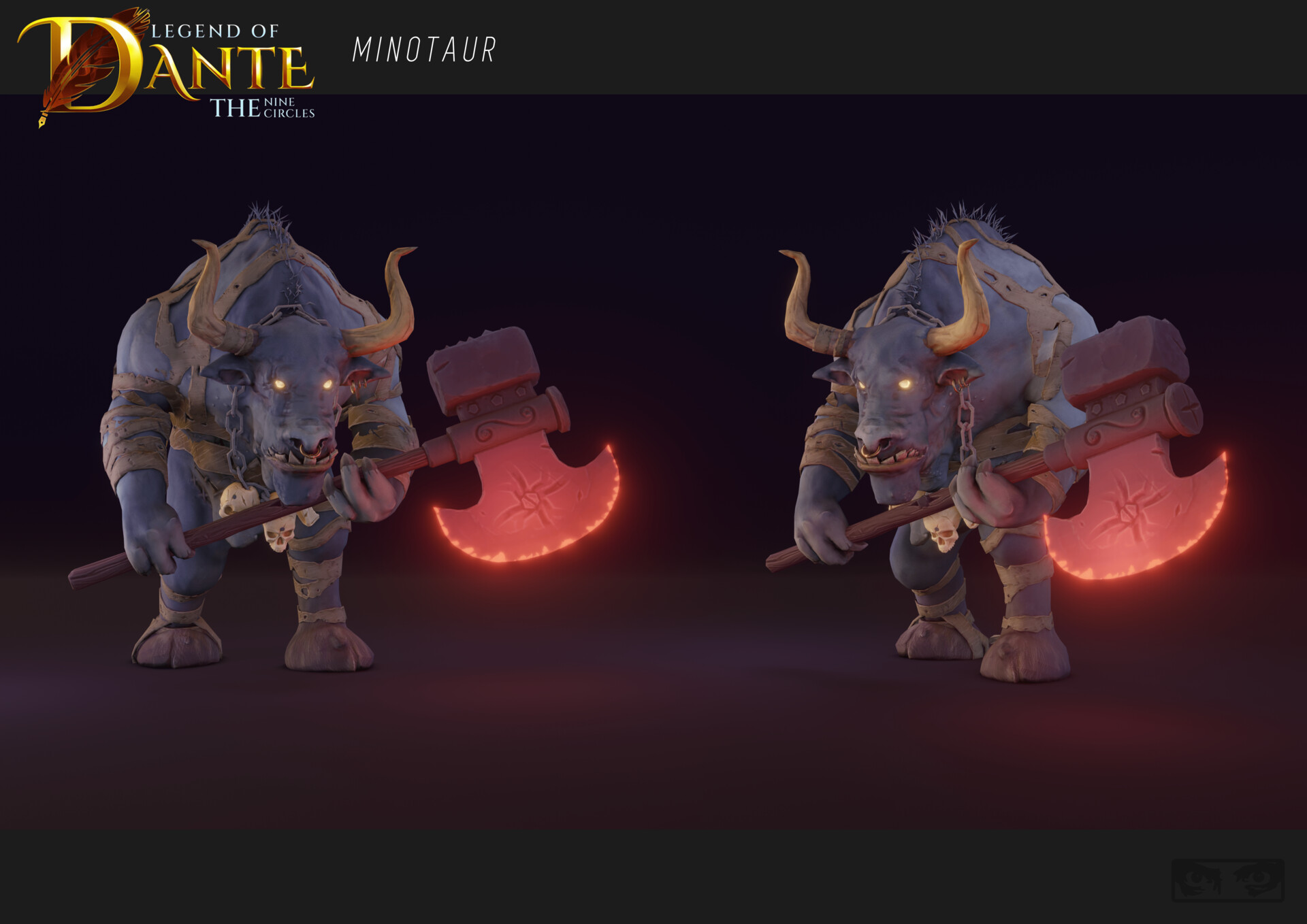 ArtStation - Legend of Dante - The nine circles - MINOTAUR