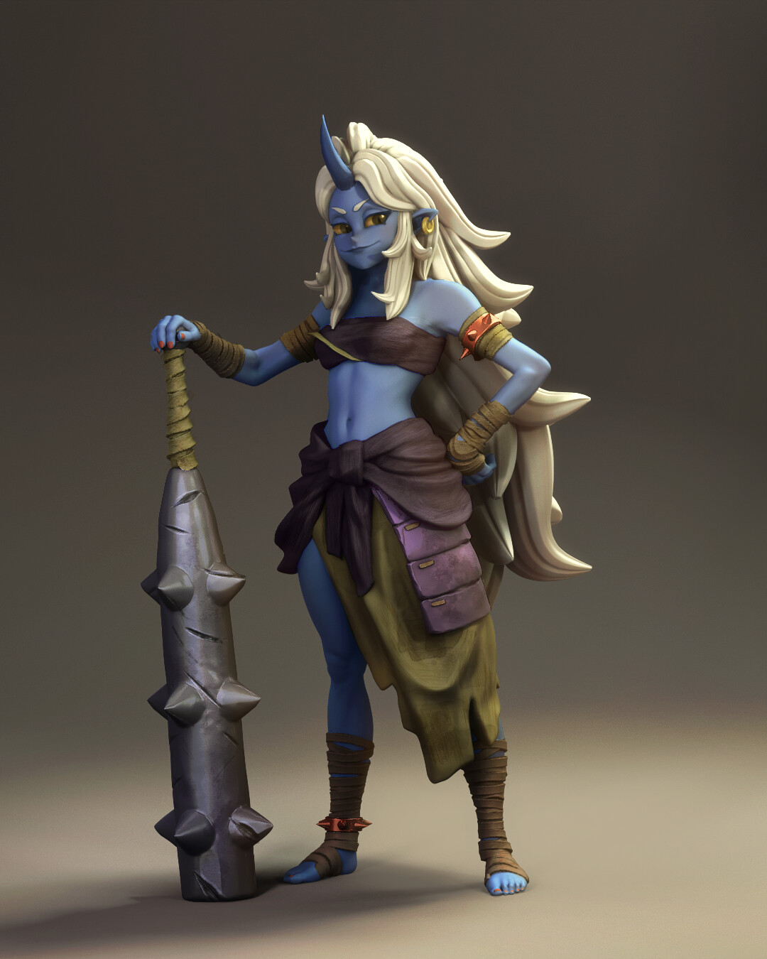 ArtStation - Oni Girl