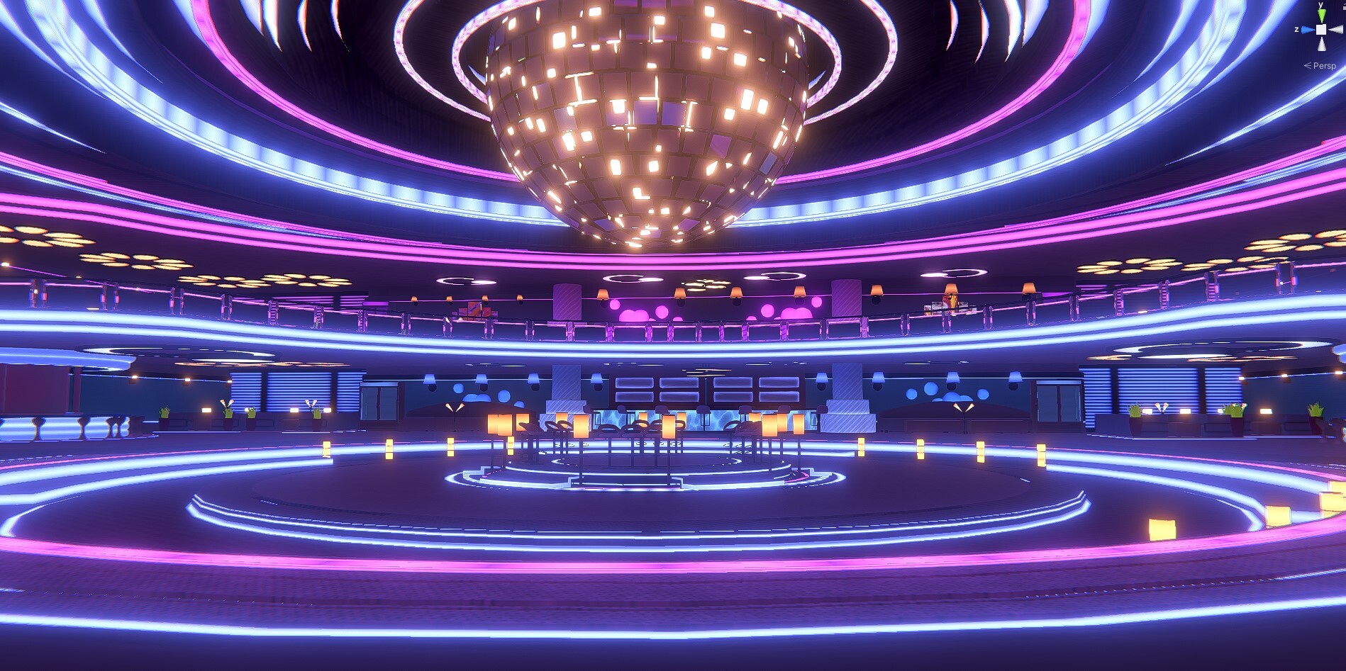 Shoaib - Mobile_Vr neon party Lobby