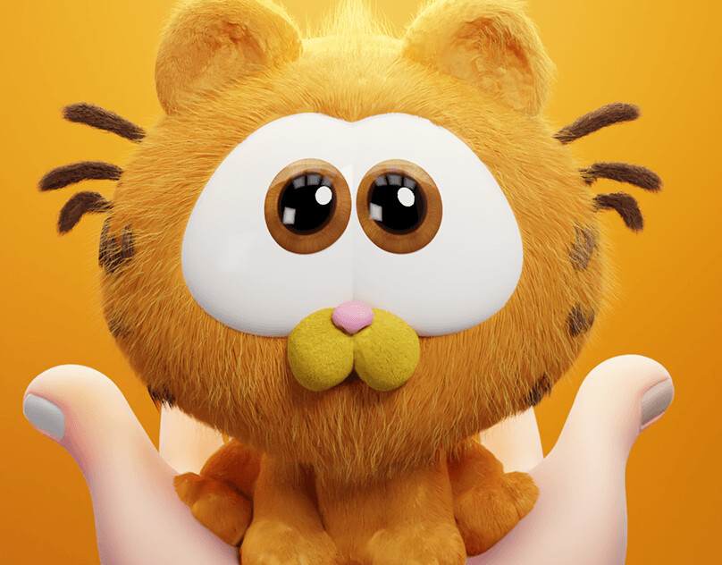 ArtStation - Garfield 3d Fan Art