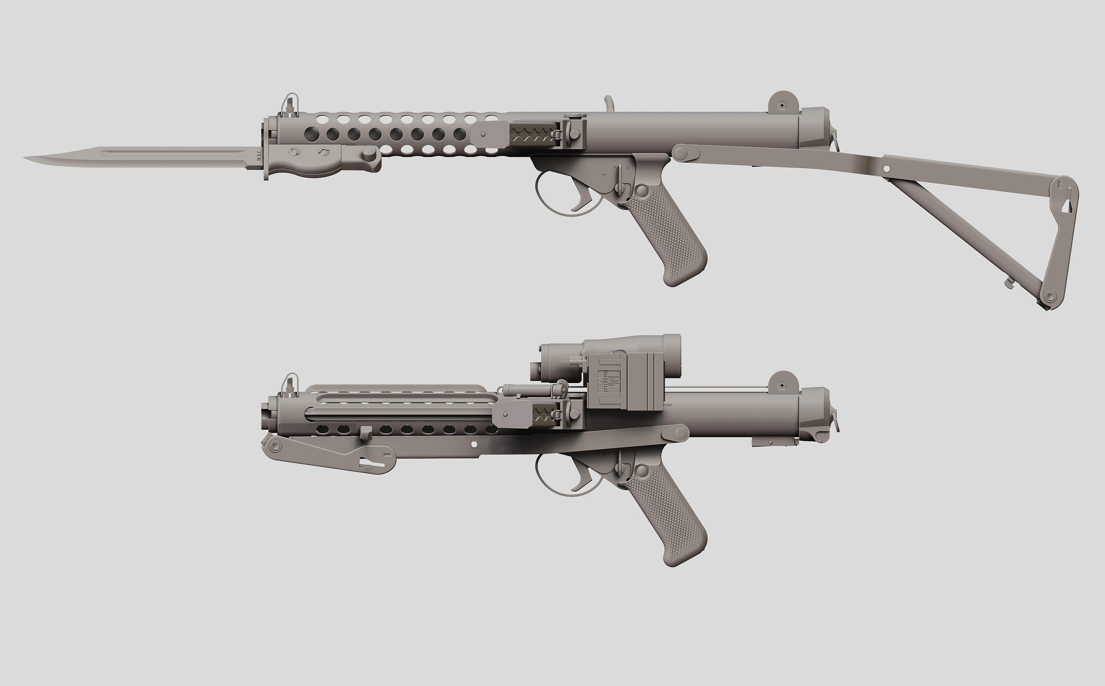 Etienne Boisseau - ANH Star Wars E-11 Blaster Rifle (A New Hope version ...