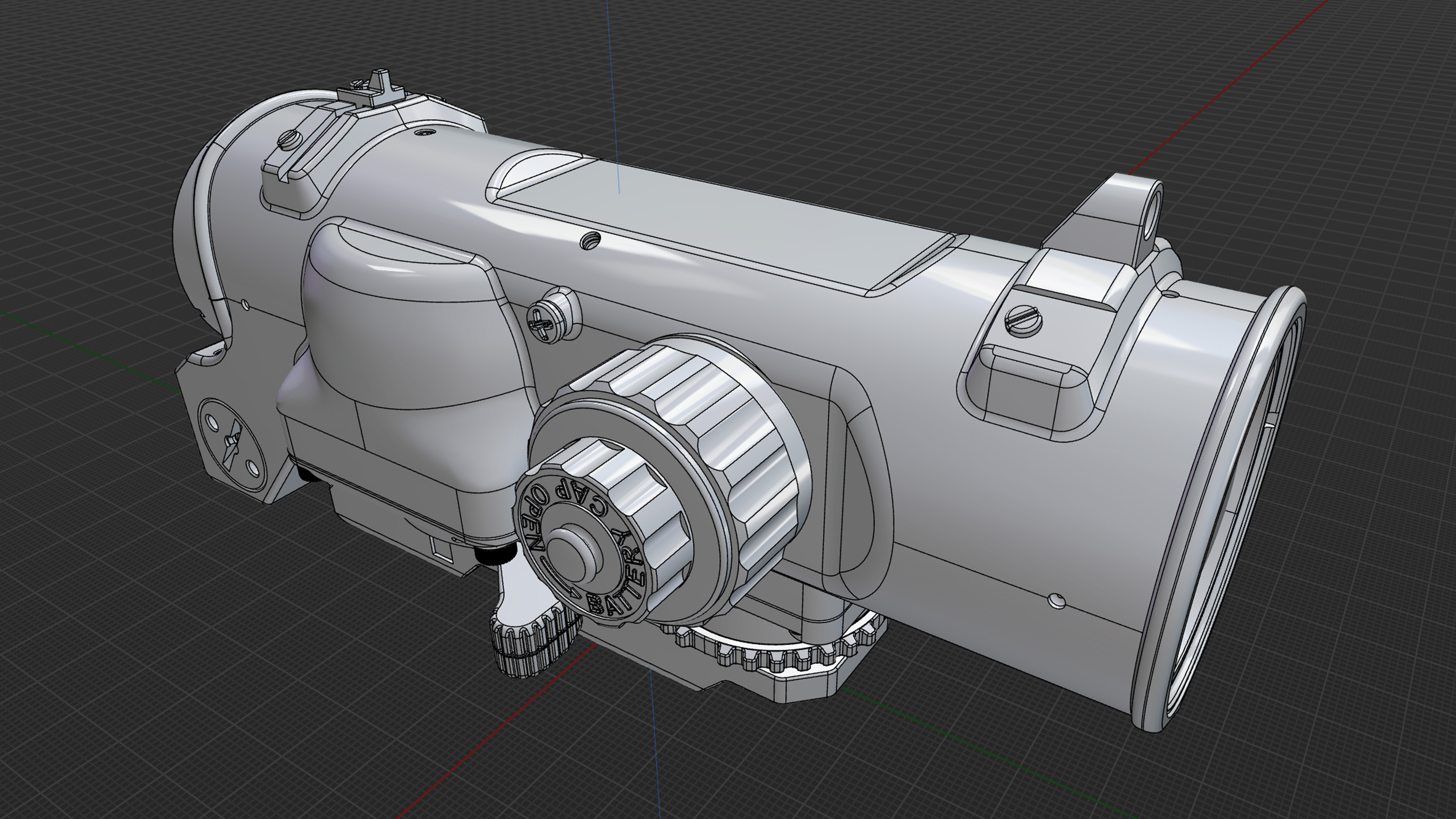 David Oroian - ELCAN Specter Dual Role Optic 1x/4x - Highpoly
