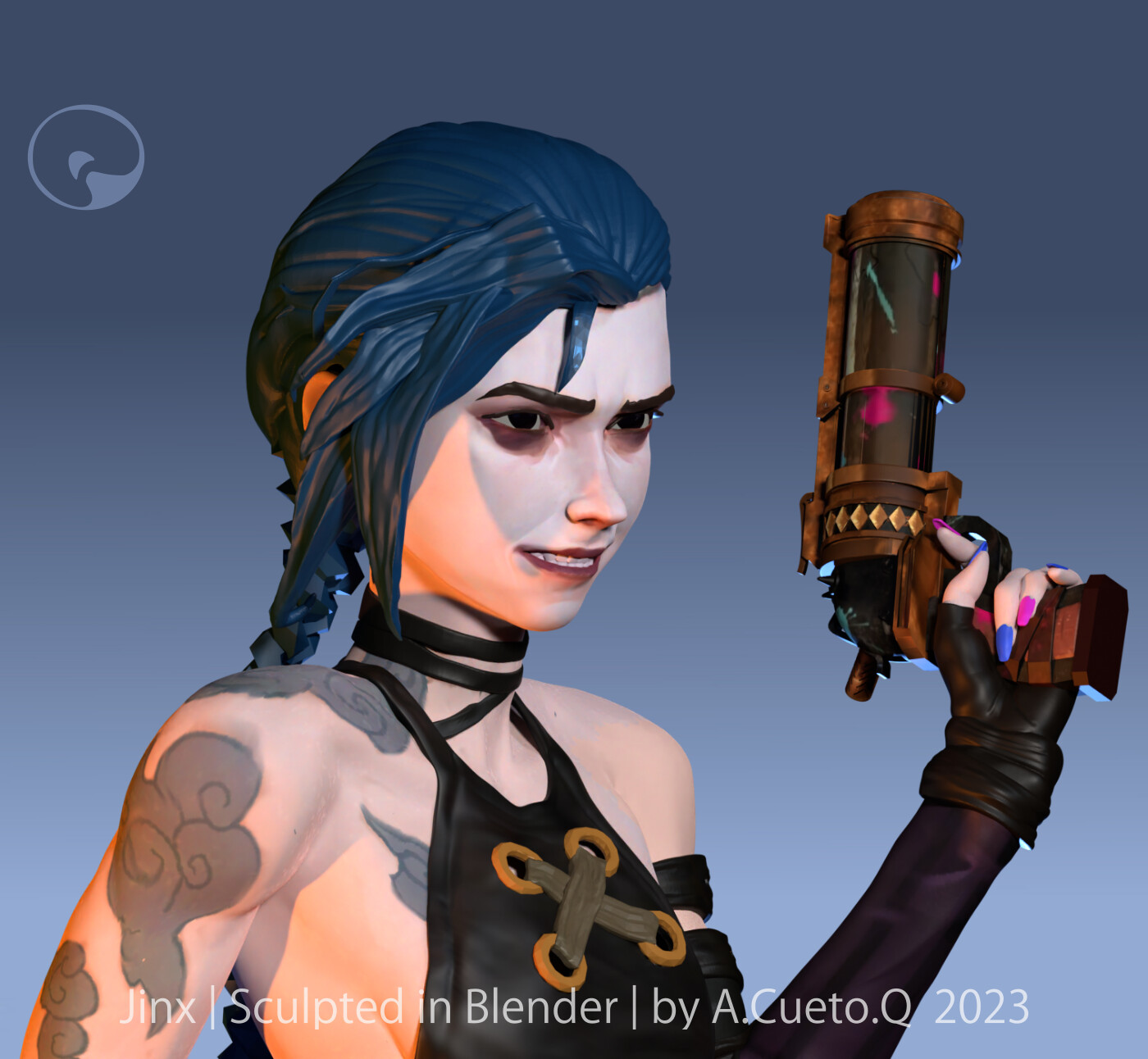 ArtStation - Jinx from Arcane