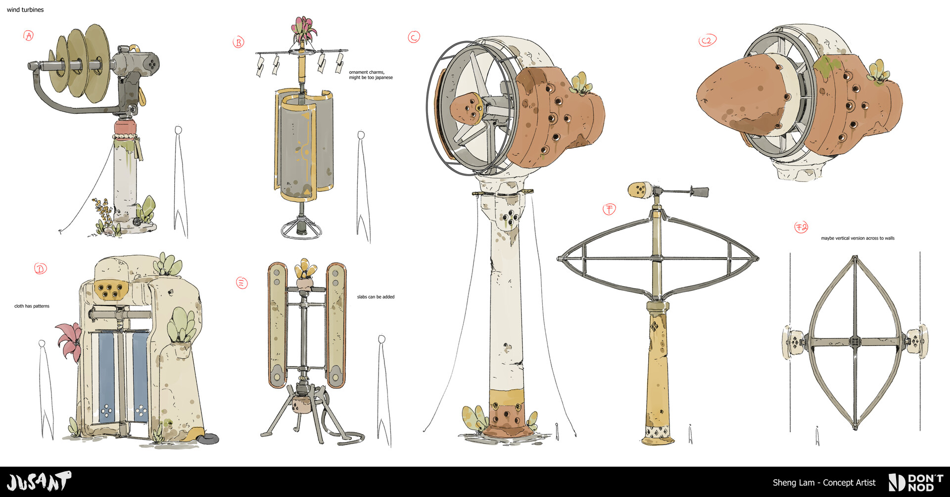Sheng Lam - Jusant art drop