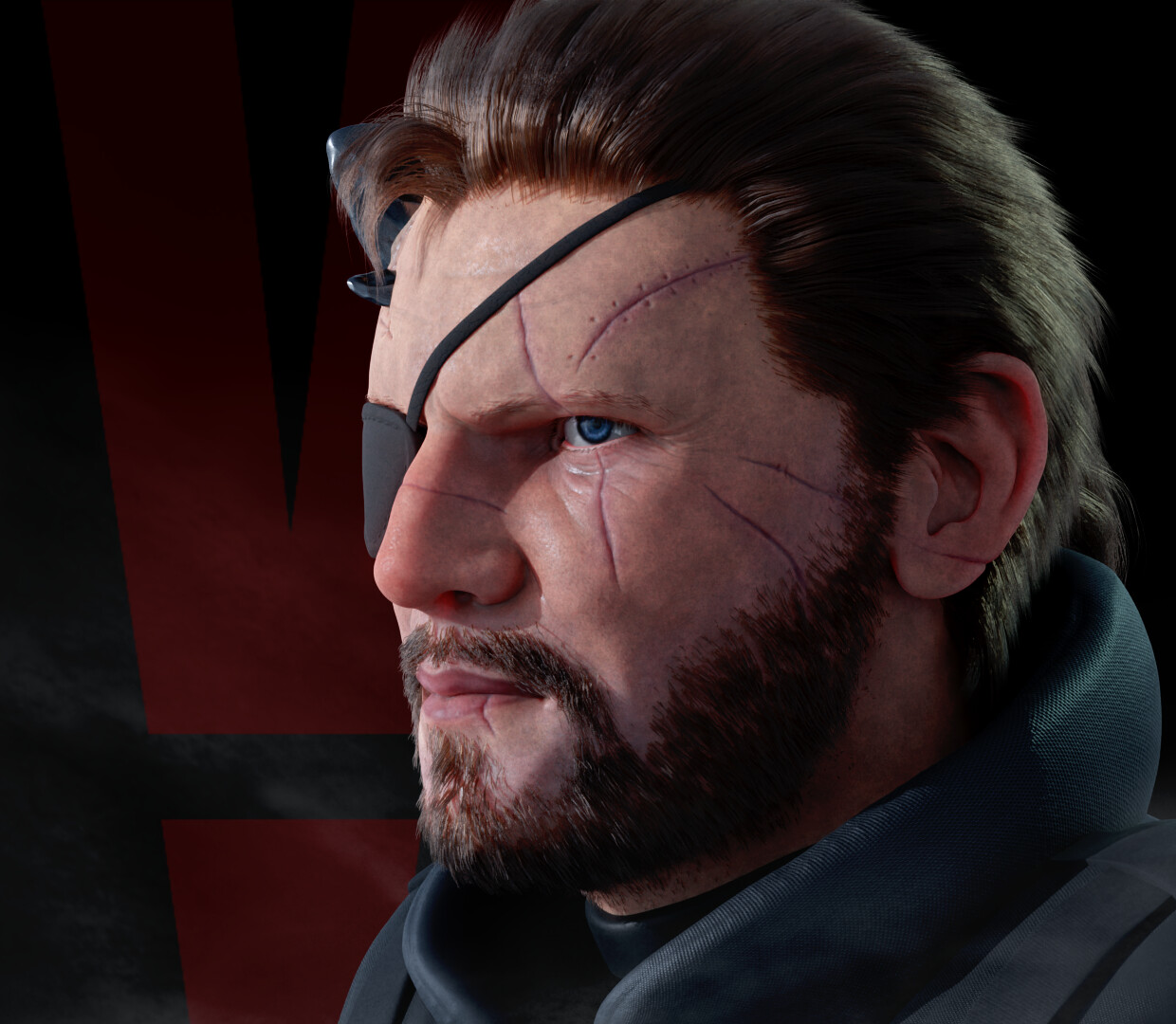 venom snake render