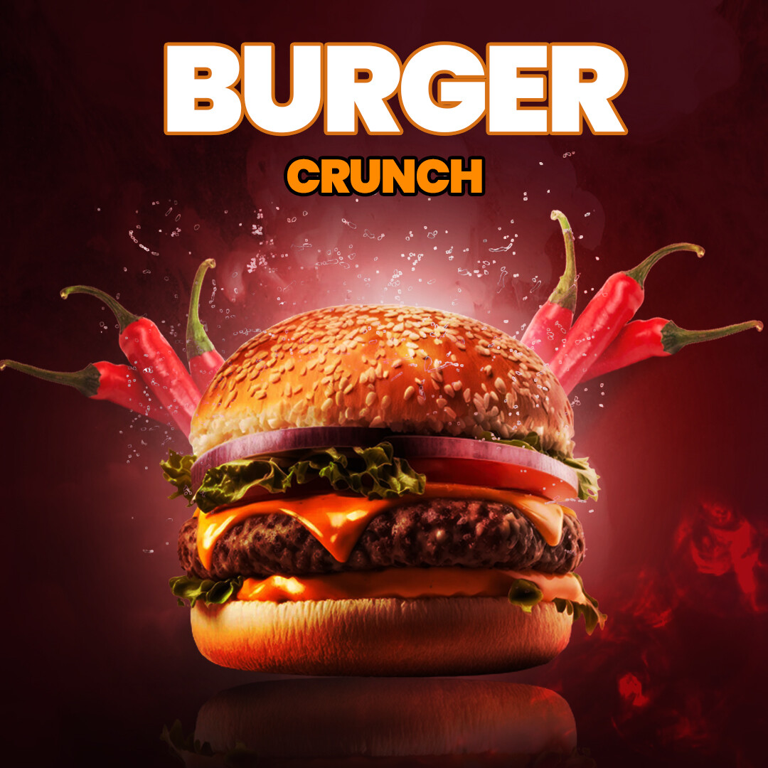 ArtStation - burger post