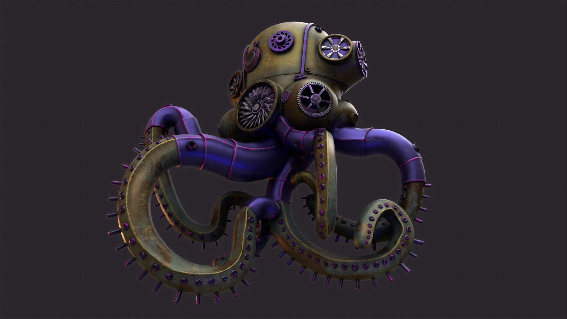 Marta Alavedra - Mechanical Octopus