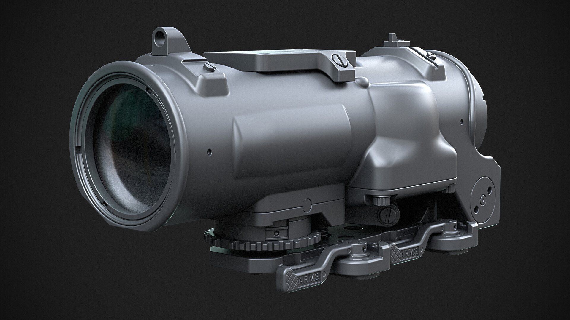 David Oroian - ELCAN Specter Dual Role Optic 1x/4x - Highpoly