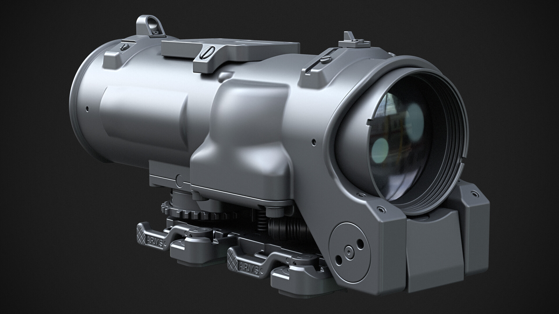 David Oroian - ELCAN Specter Dual Role Optic 1x/4x - Highpoly