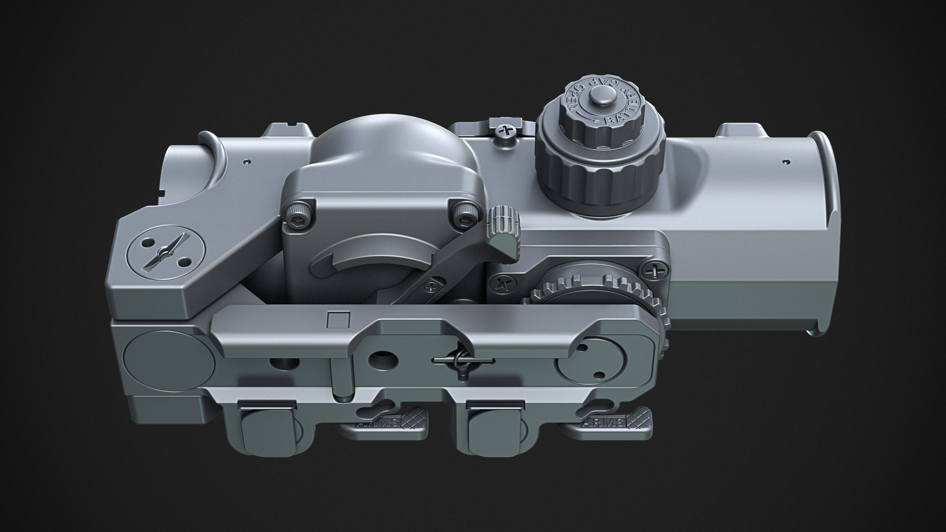 David Oroian - ELCAN Specter Dual Role Optic 1x/4x - Highpoly