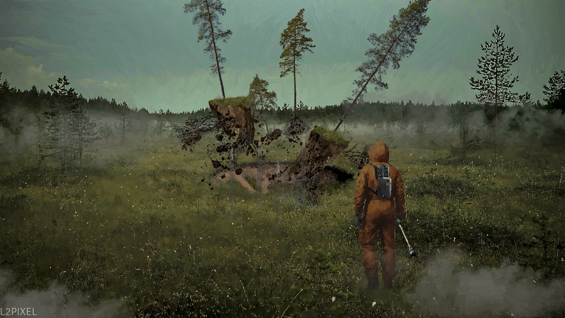 ArtStation - pull pine