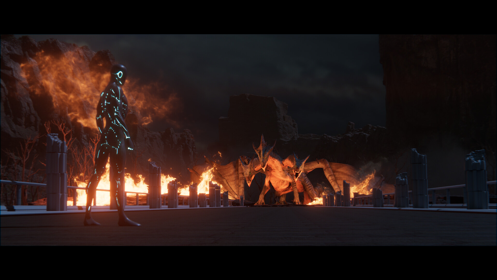 ArtStation - Rebelway VFX Challenge Shot_01