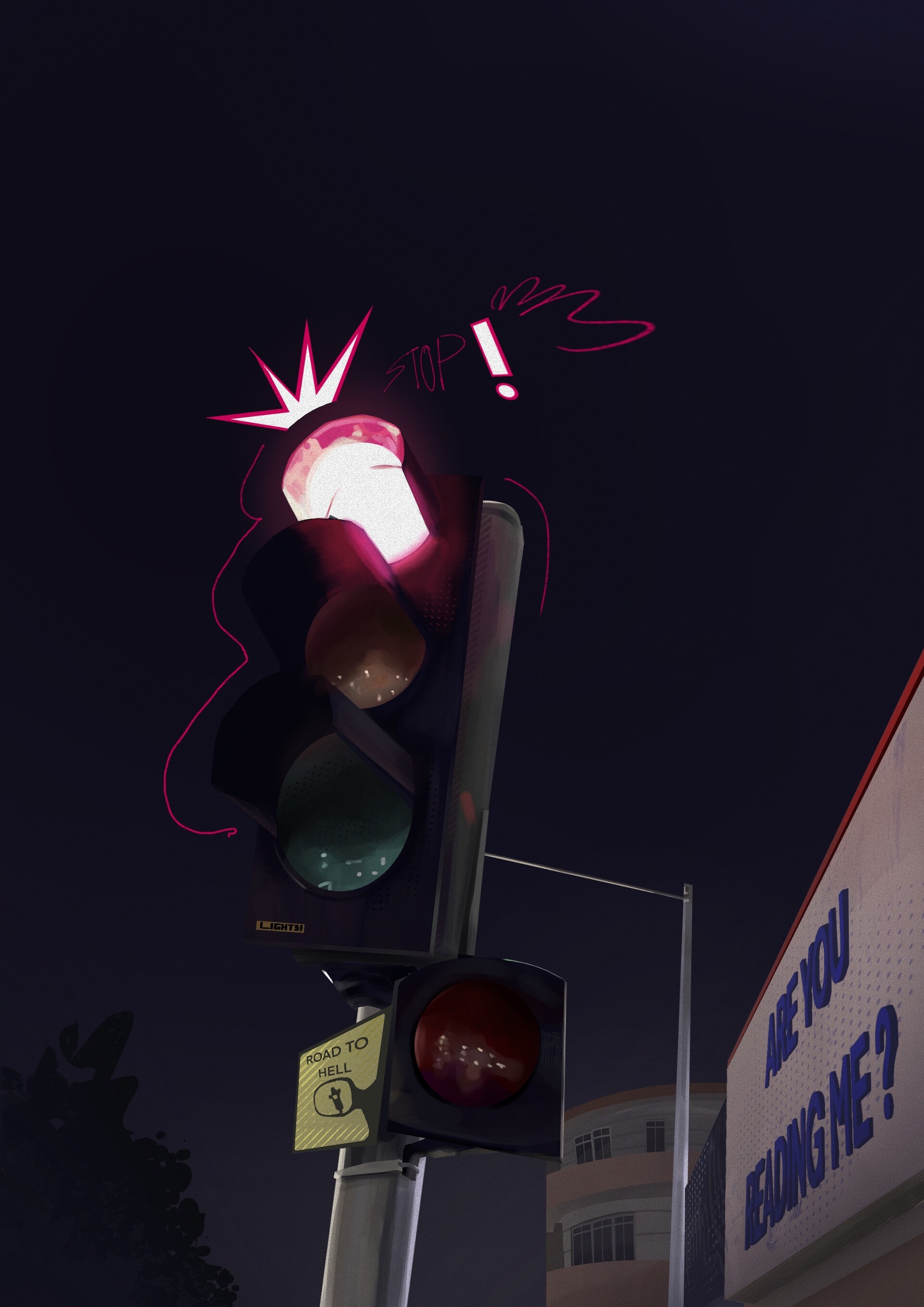 ArtStation - TRAFFIC LAMB?