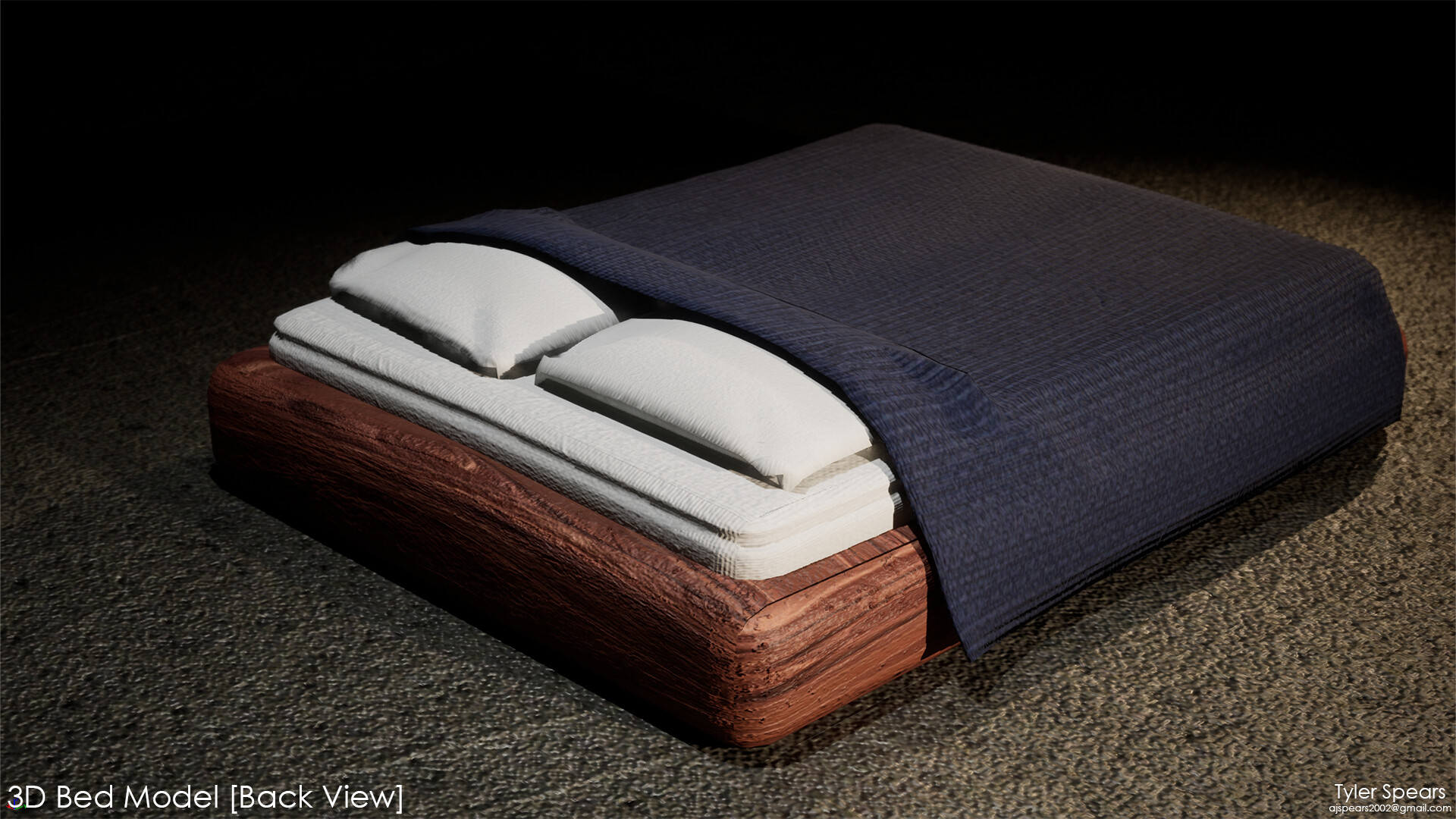 Tyler Spears - 3D Bed Model - Tyler Spears