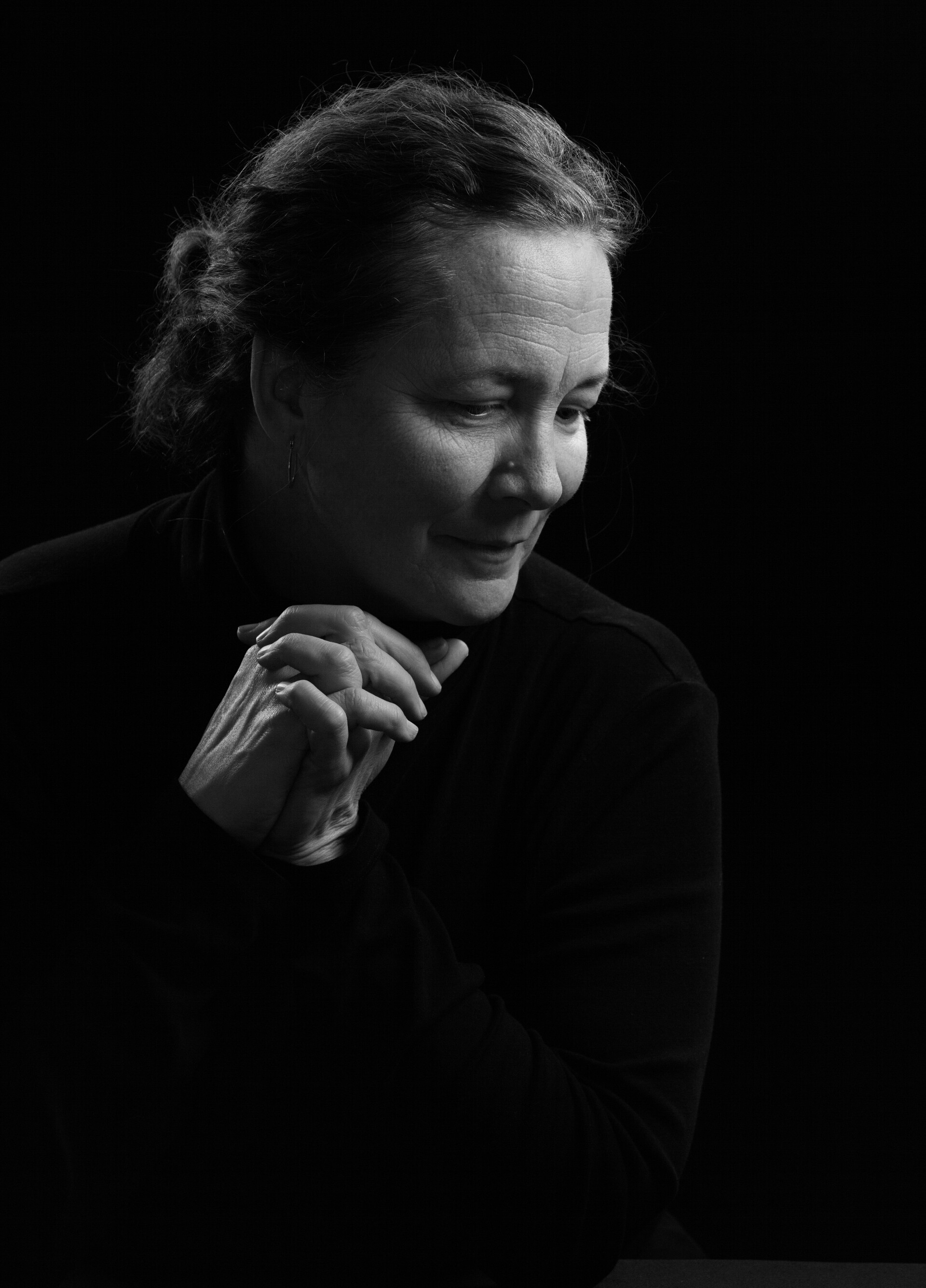 Anna Johnston - Study- B/W Karsh