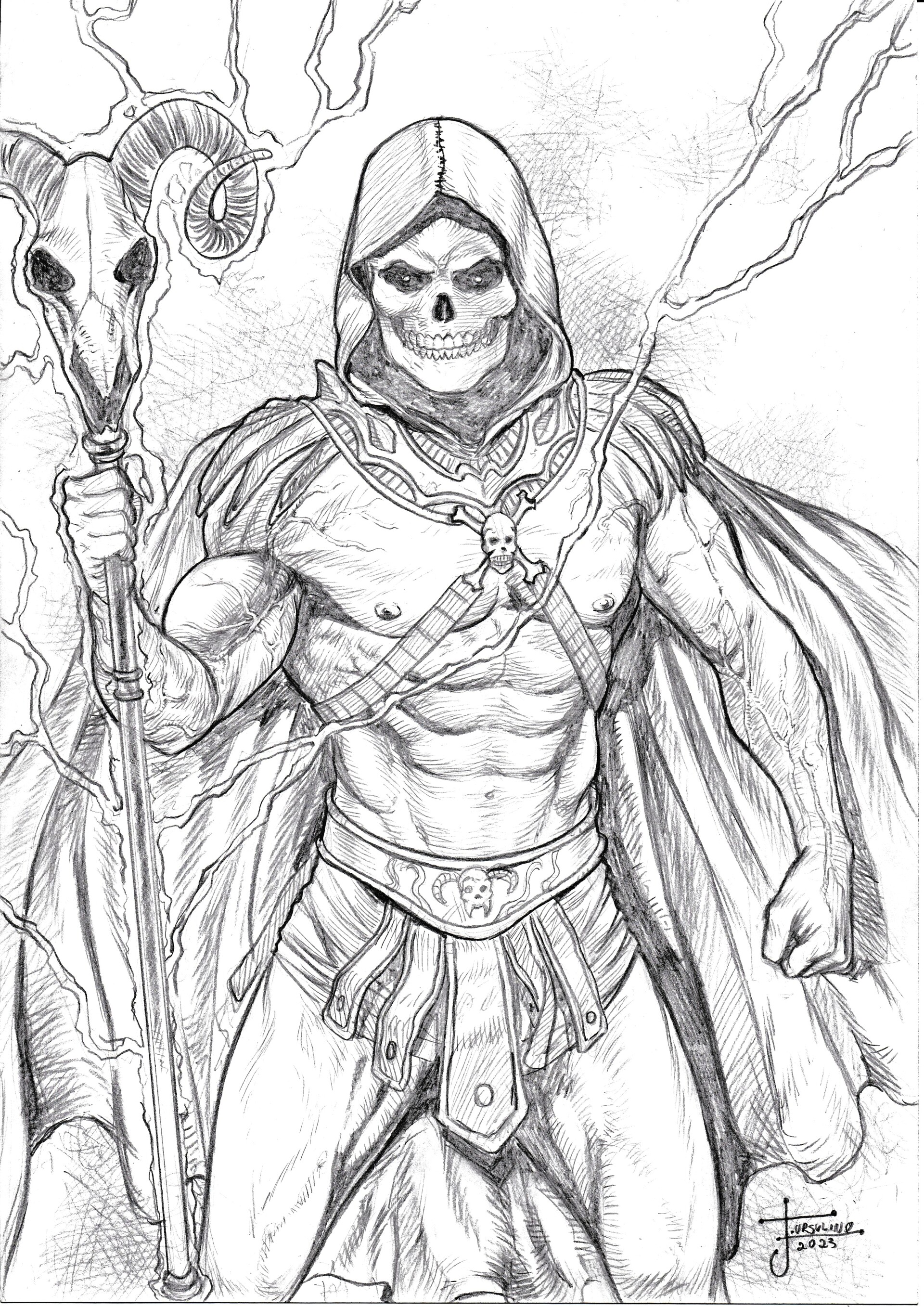 skeletor coloring pages