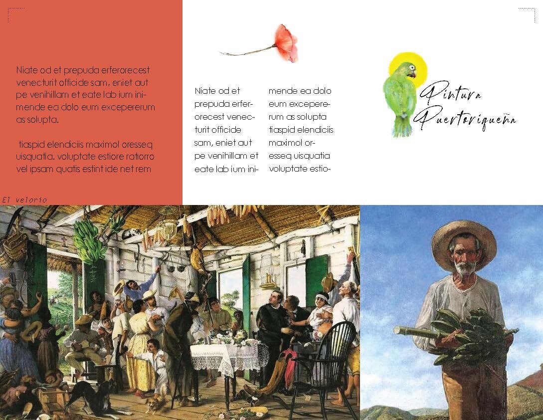 ArtStation - Pintura Puertorriqueña Brochure