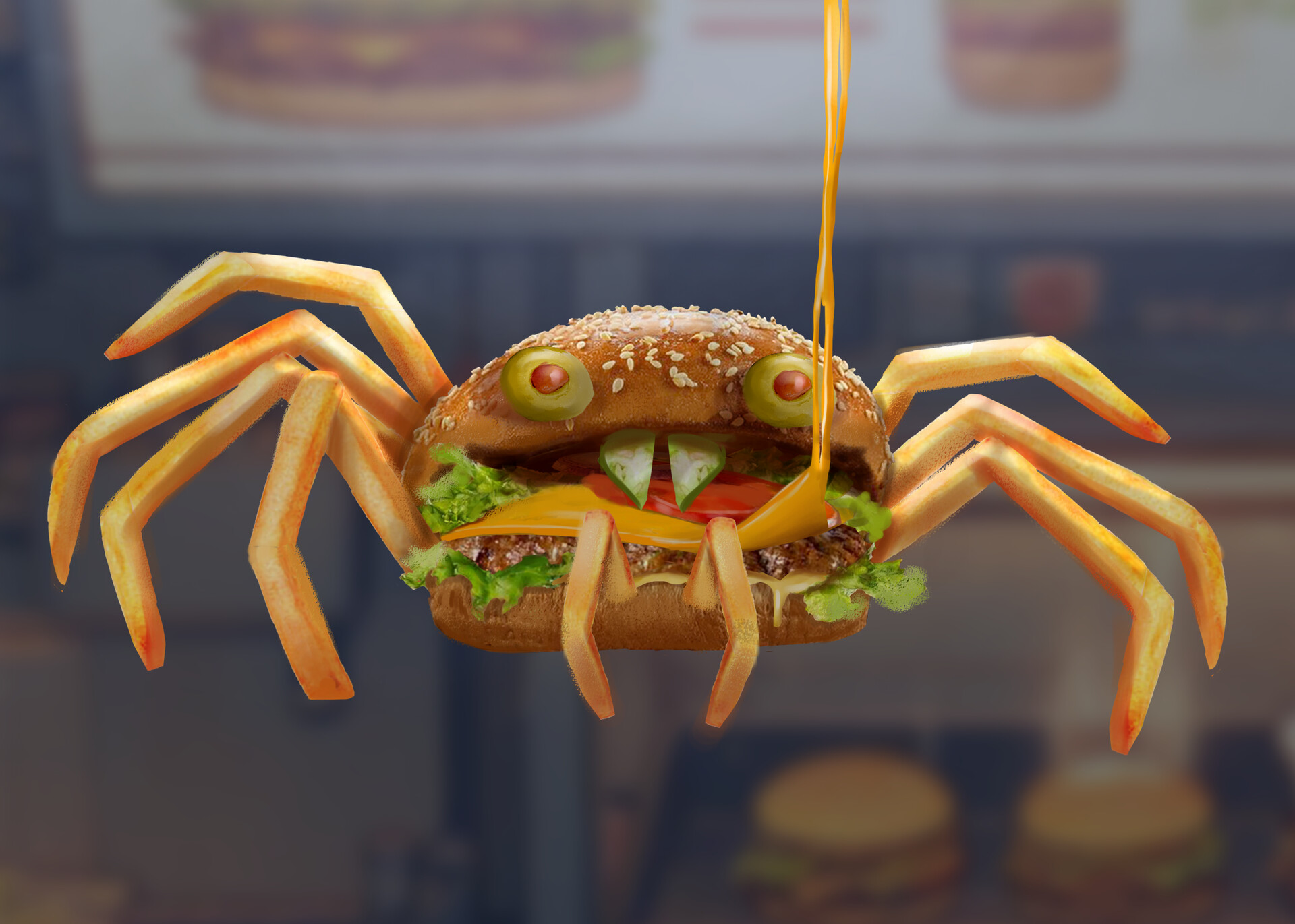 ArtStation - spiderburguer