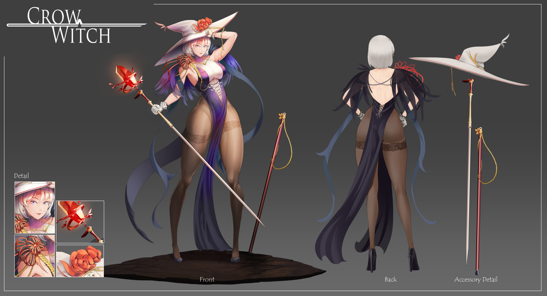 ArtStation - Crow Witch