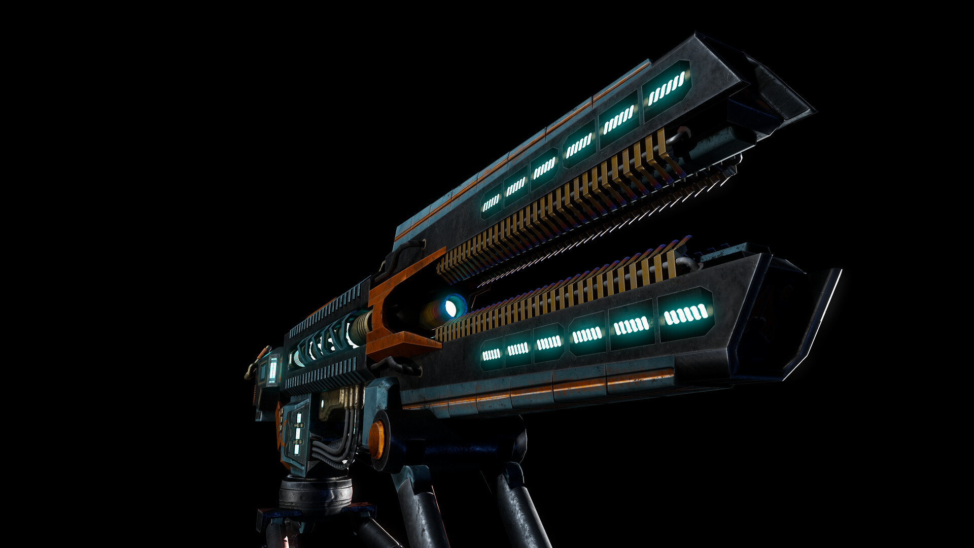 ArtStation - Hex Railgun