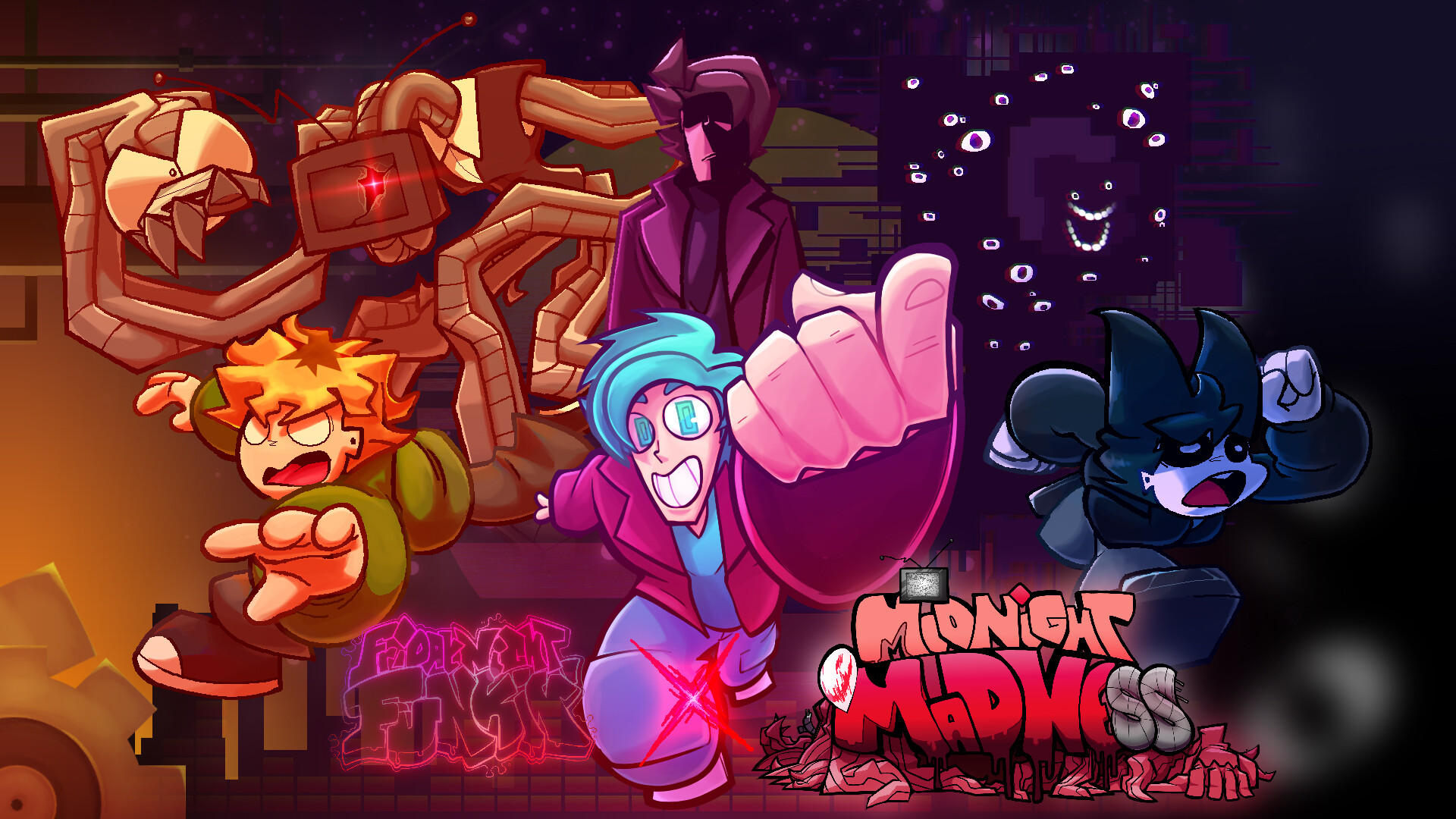 ArtStation - Friday Night Funkin x Midnight Madness