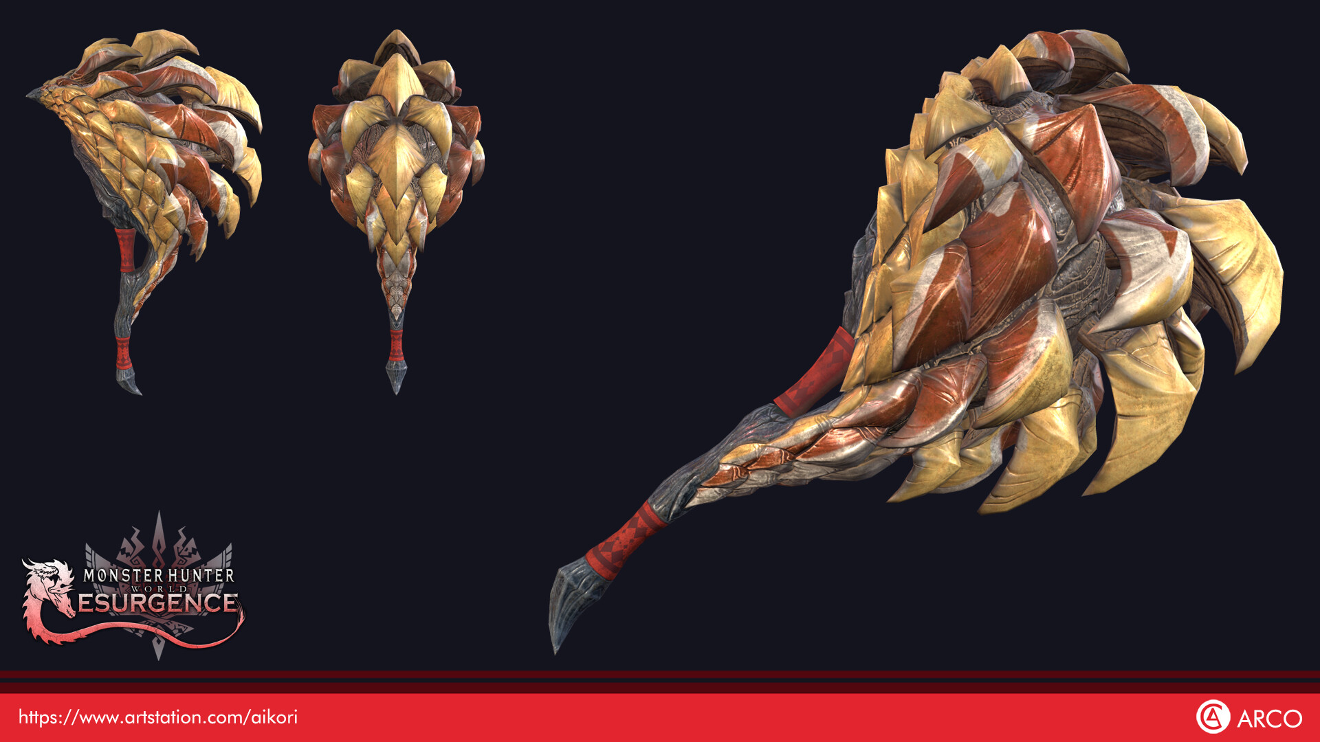 ARCO - Monster Hunter - Resurgence Fan Art Project: Seregios Weapons