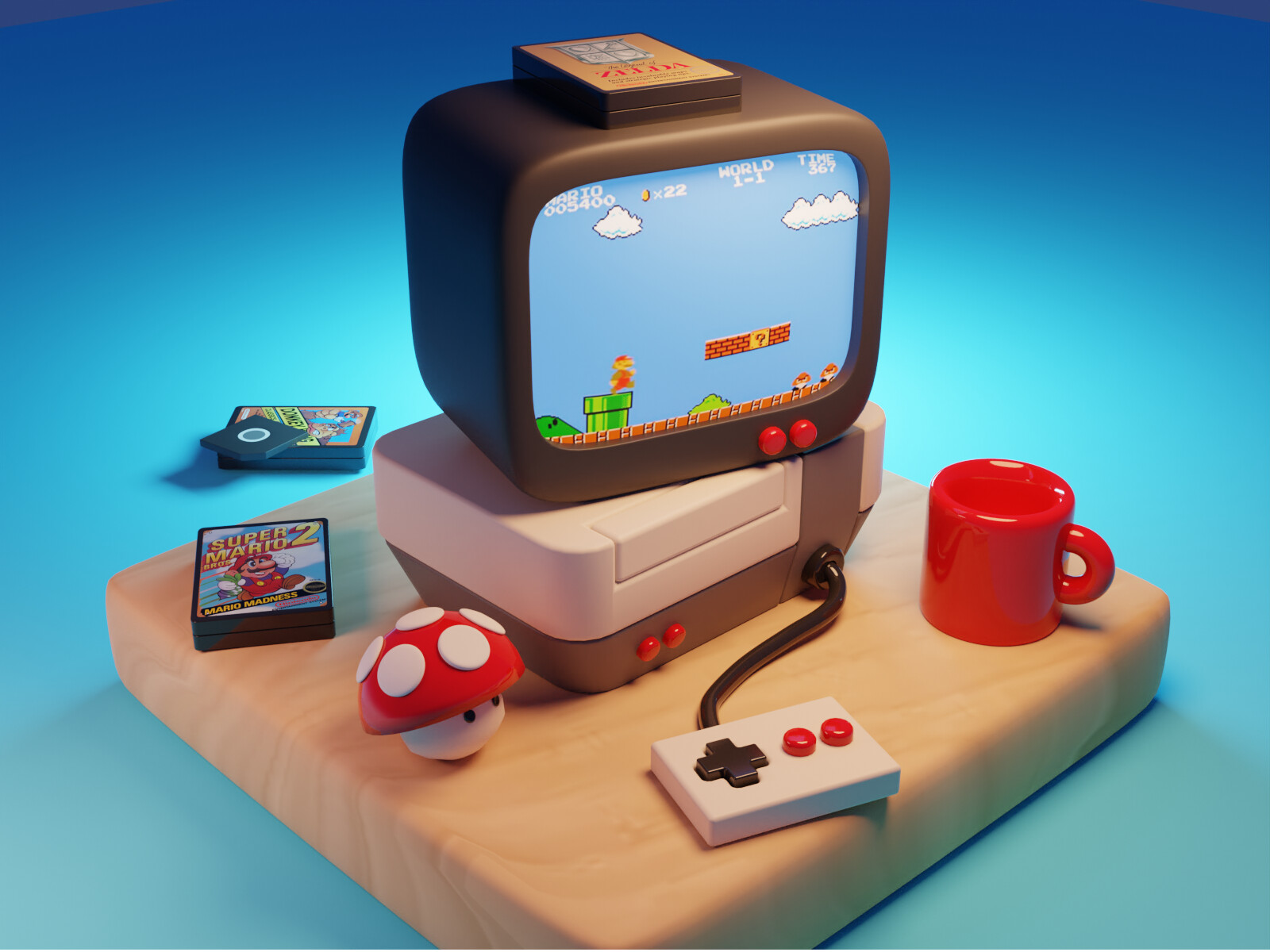 ArtStation - Cute Atari