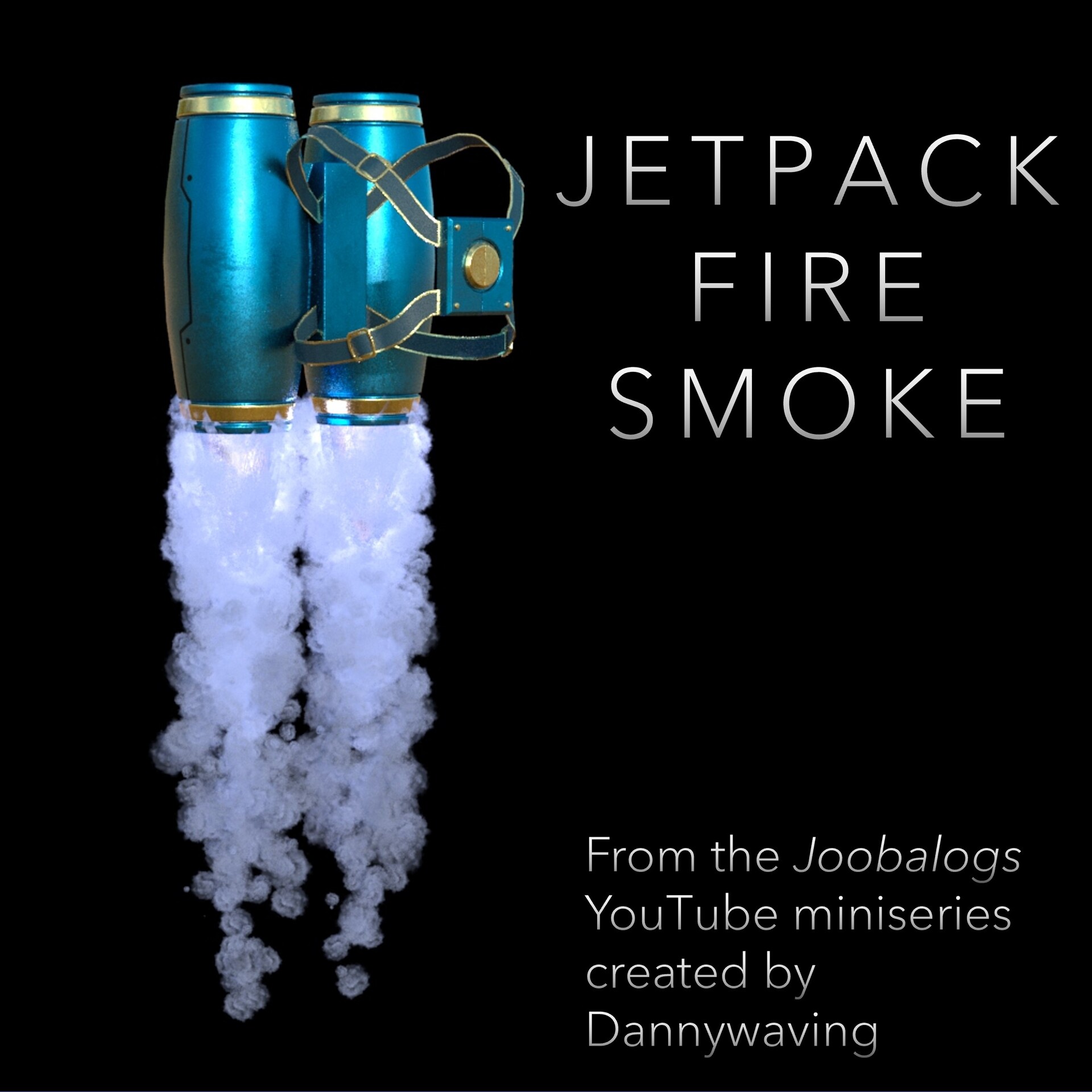 ArtStation - Jetpack fire smoke