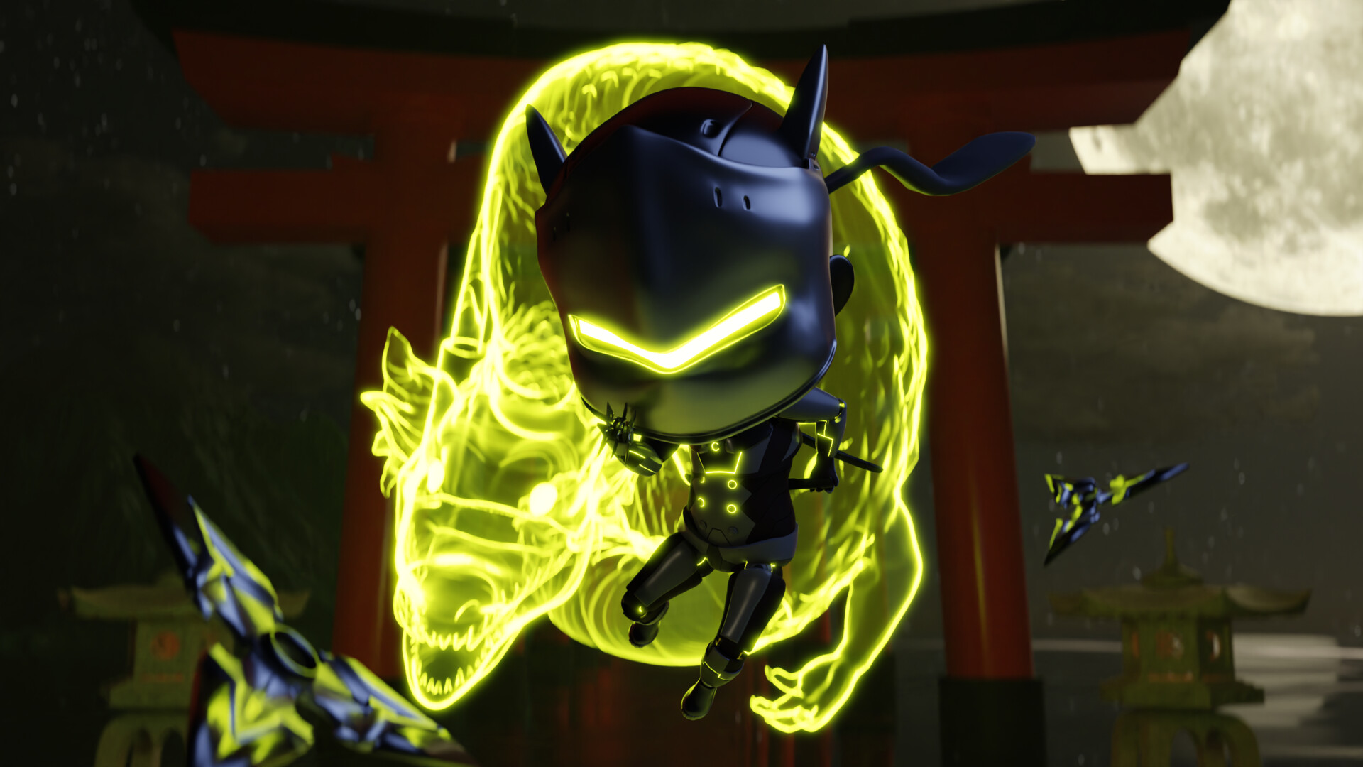 ArtStation - Overwatch Genji