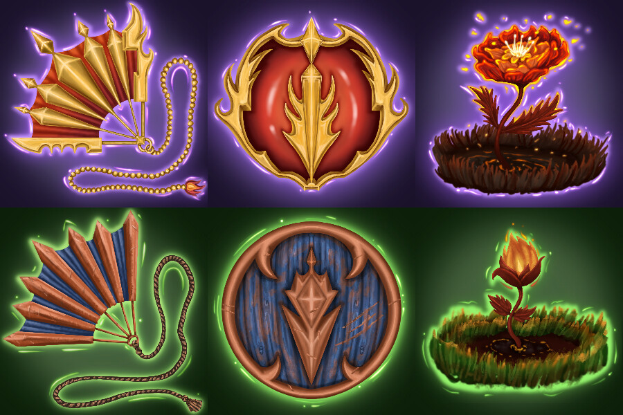 ArtStation - Fantasy Game Icons