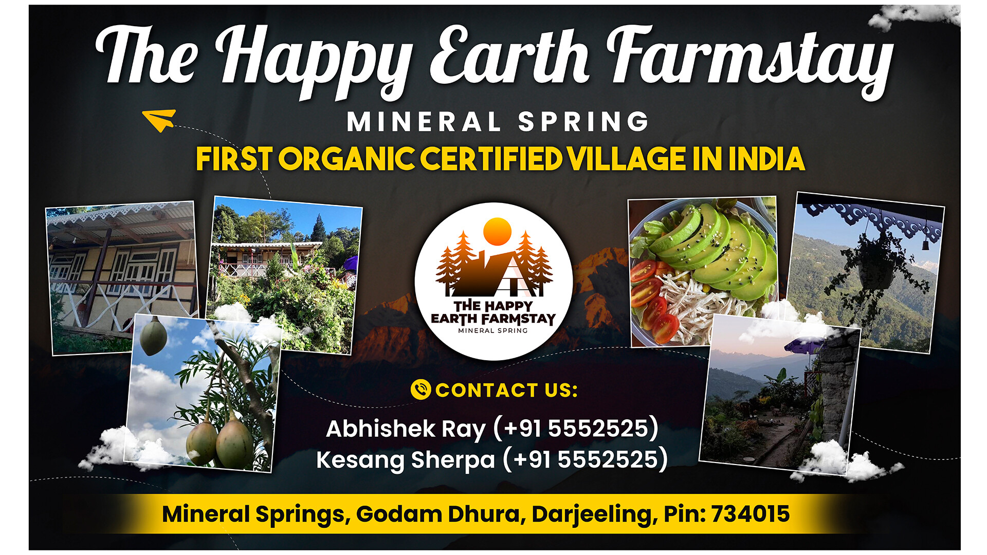 ArtStation - Farm Stay Banner Design