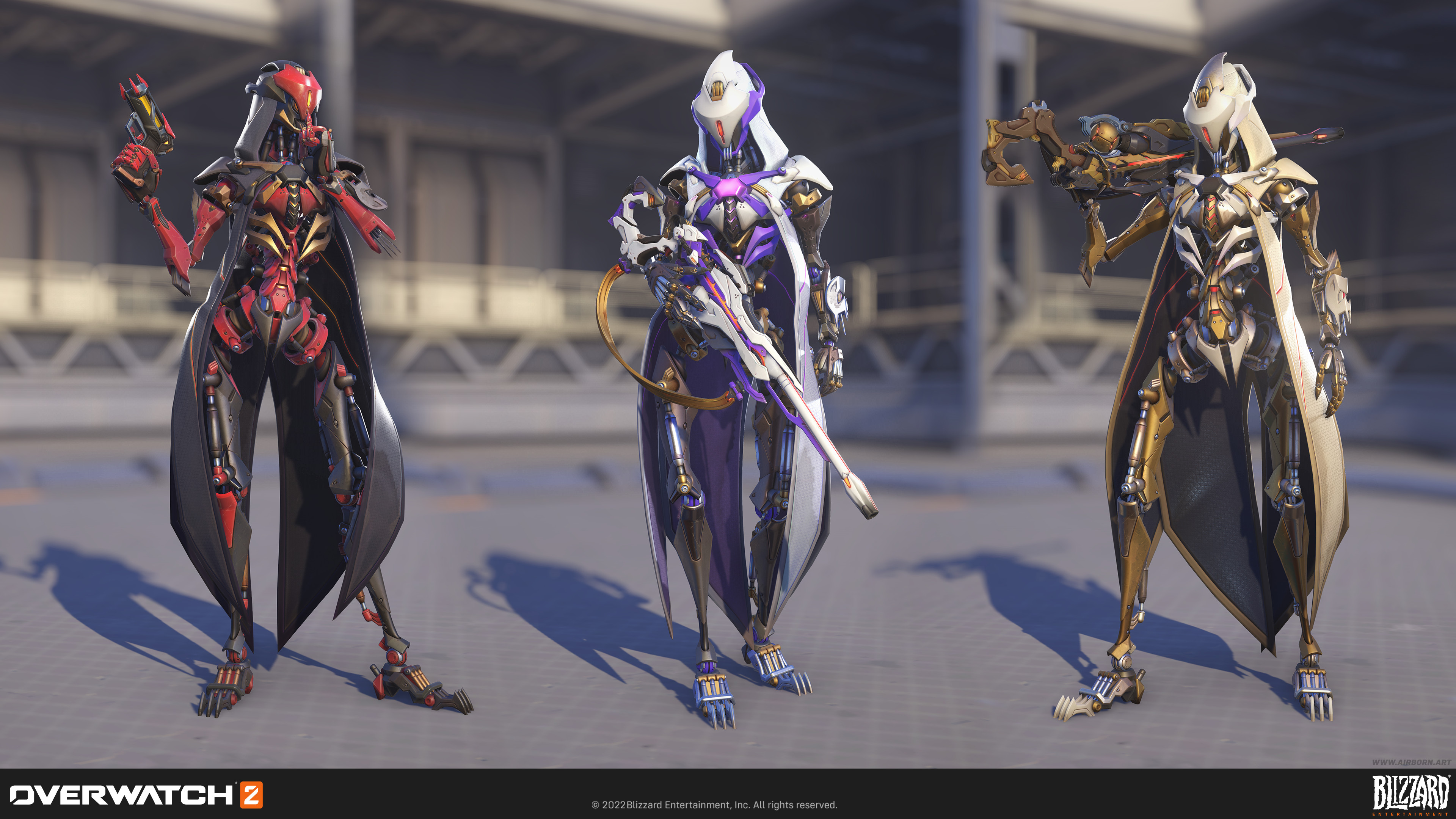 Nino Zorc (Nion) - Overwatch 2 - A-7000 Wargod Ana - Mythic Skin
