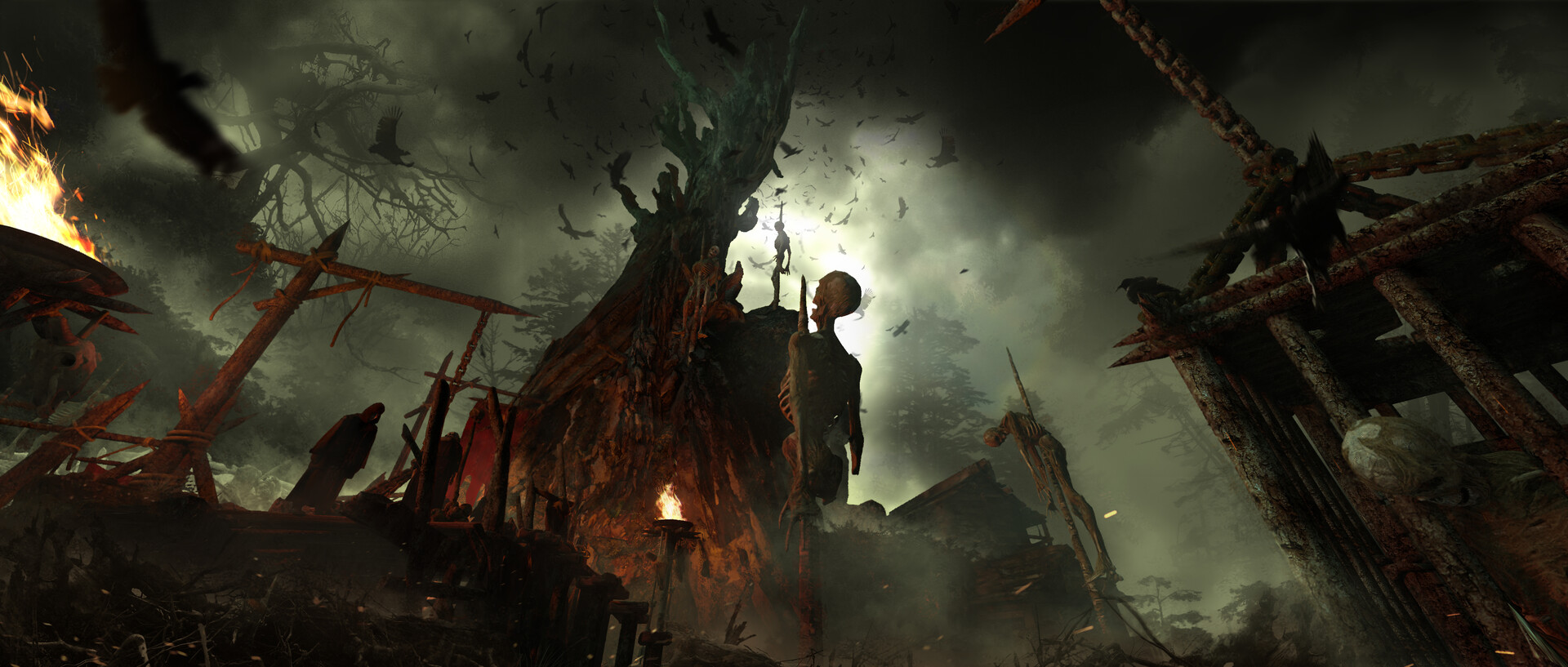 ArtStation - Fire Crow Ceremony