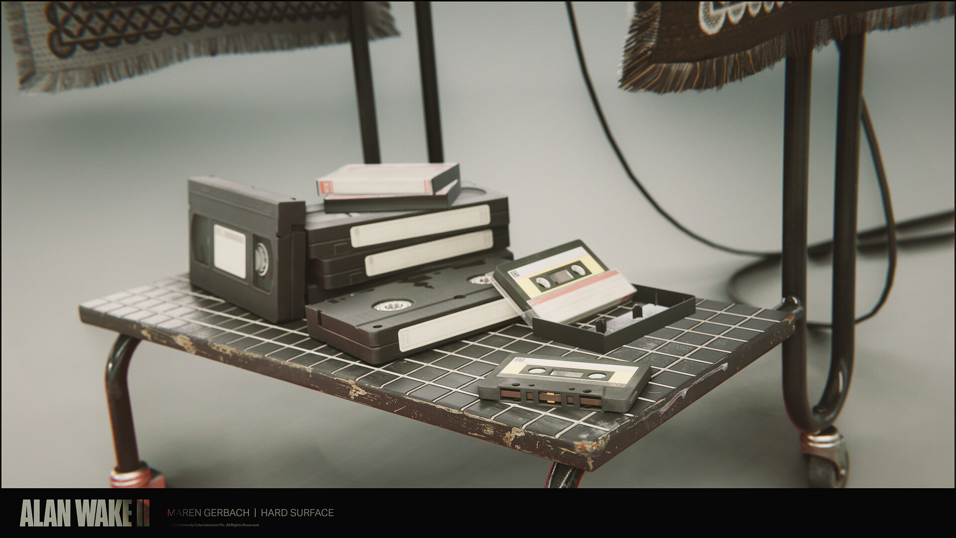 Maren Gerbach - Alan Wake II Writer's Room Props