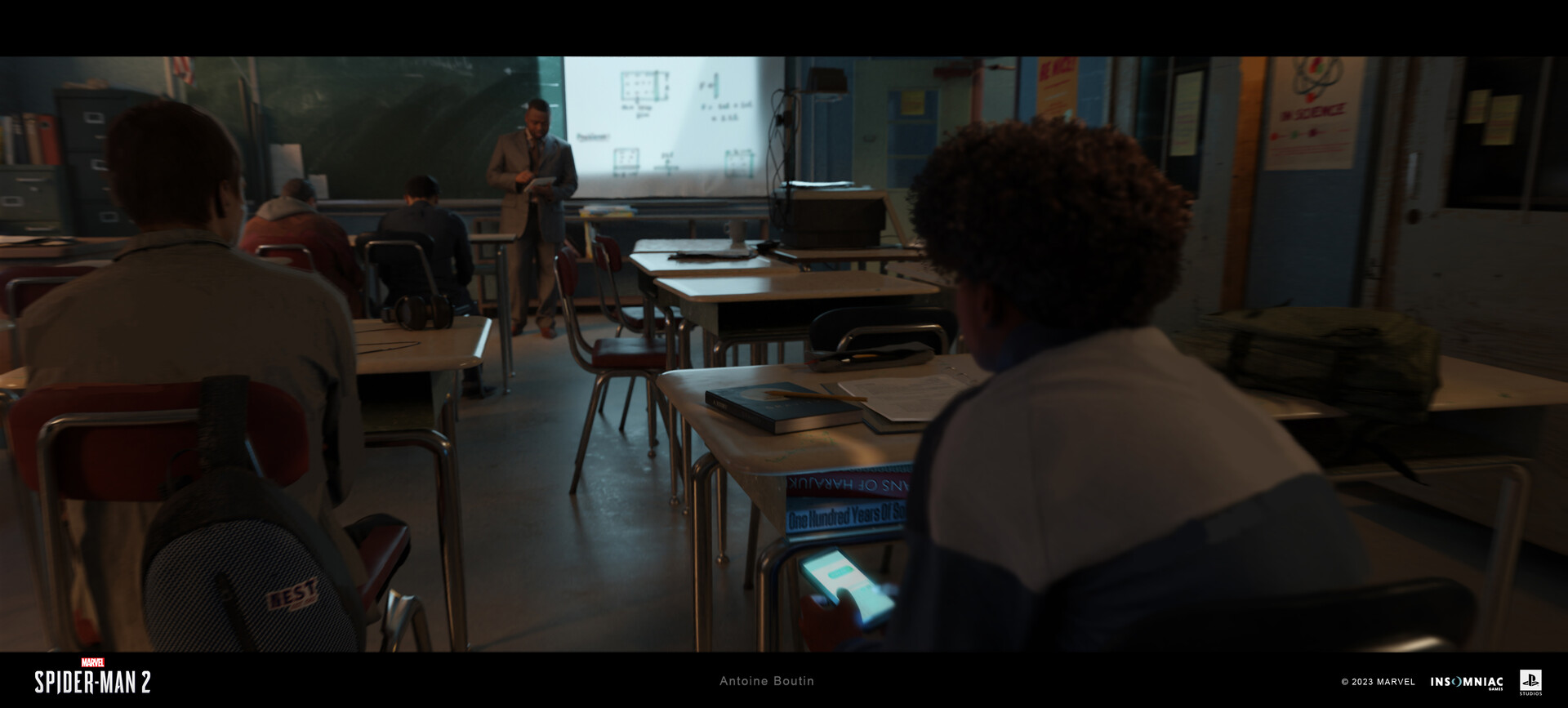 ArtStation - Spider Man 2 : Classroom