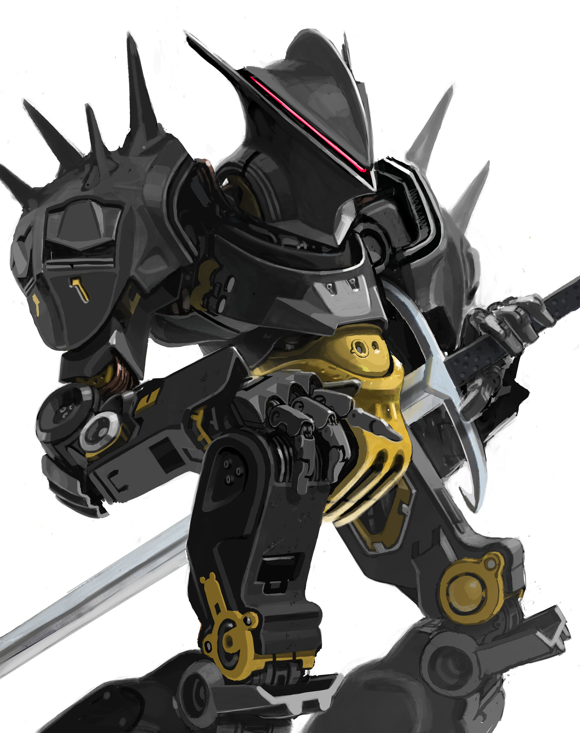 ArtStation - mechanical knight