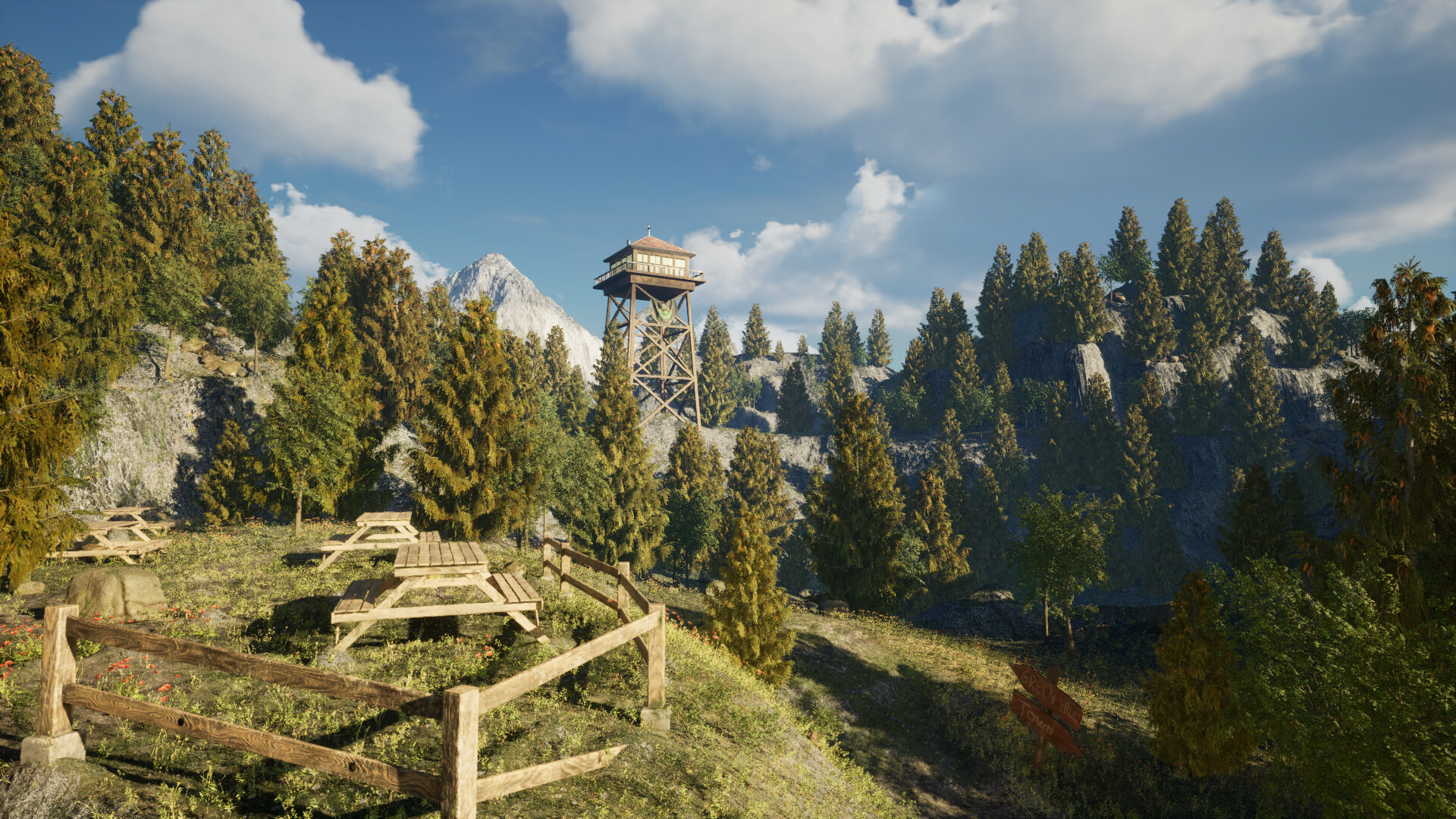 ArtStation - GREEN HILL TOWER