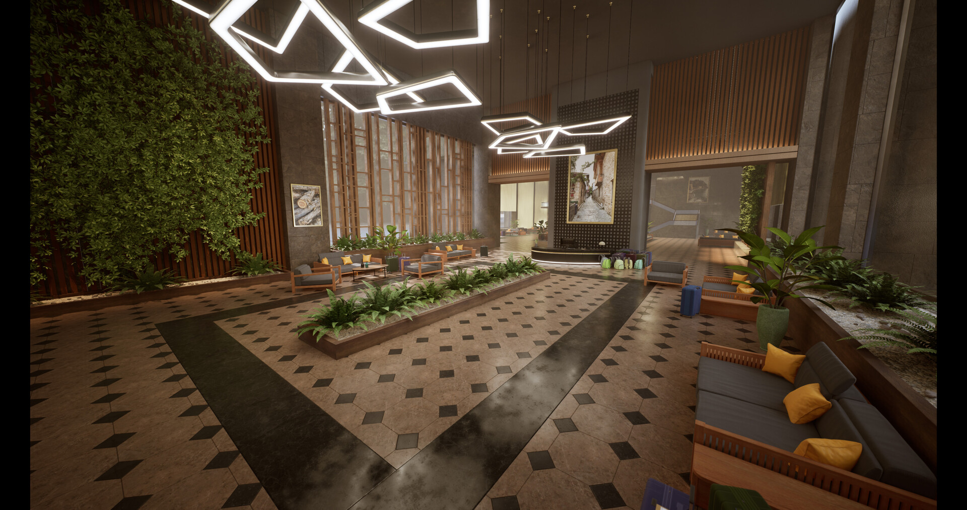 Karl Alcarion - Hotel Lobby Environment ( Hotel / Lobby / Lounge ...