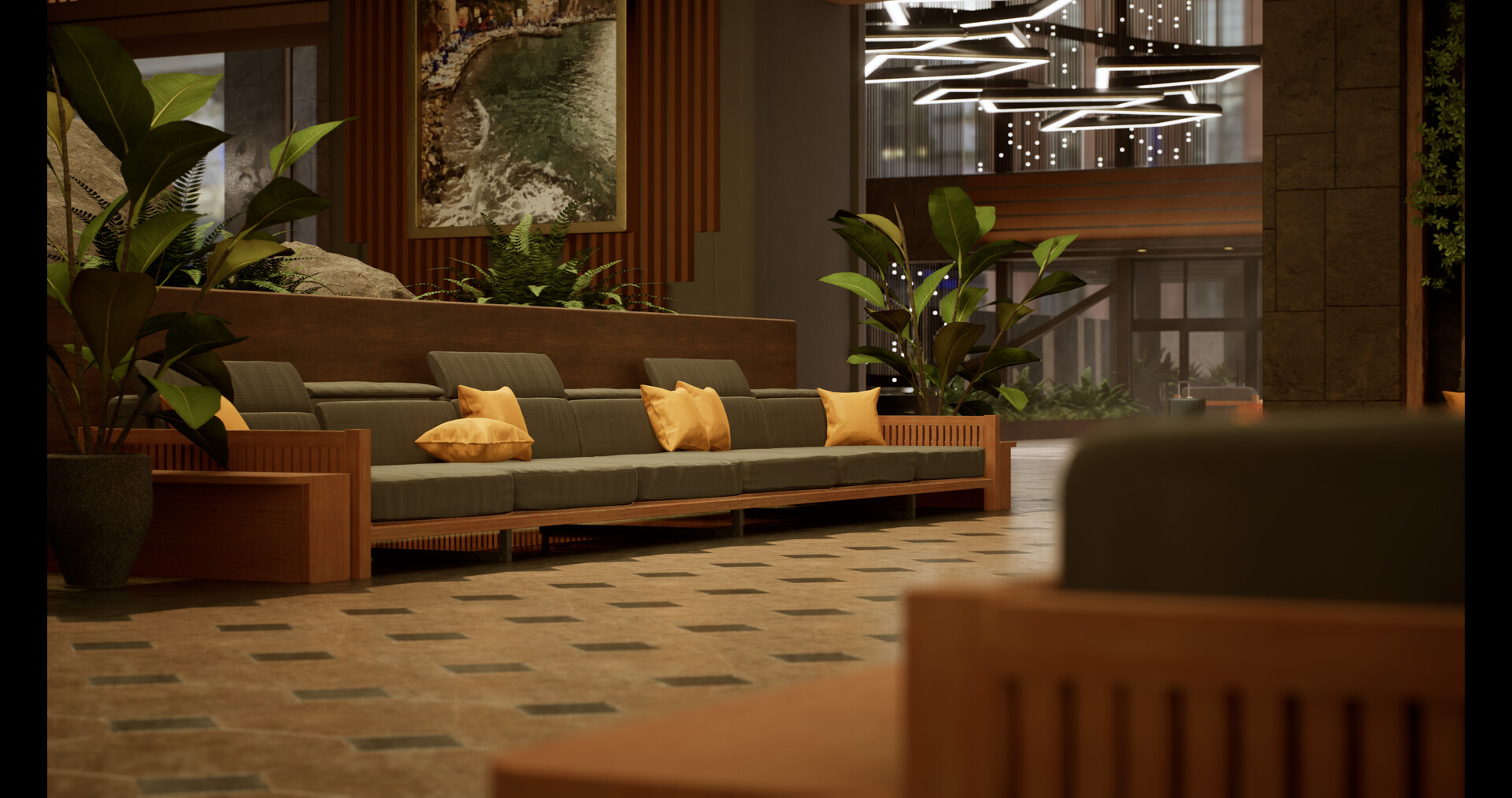 Karl Alcarion - Hotel Lobby Environment ( Hotel / Lobby / Lounge ...